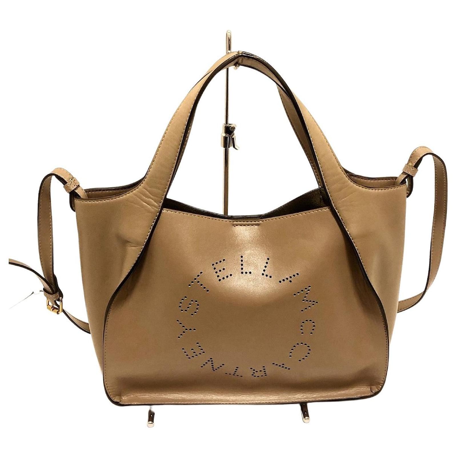 Stella Mc Cartney Stella McCartney Logo Stella Brown Synthetic ref ...