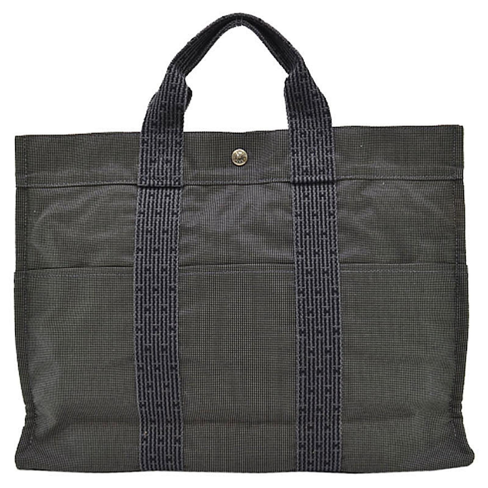 Hermès Herline Grey Polyamide ref.836143 - Joli Closet