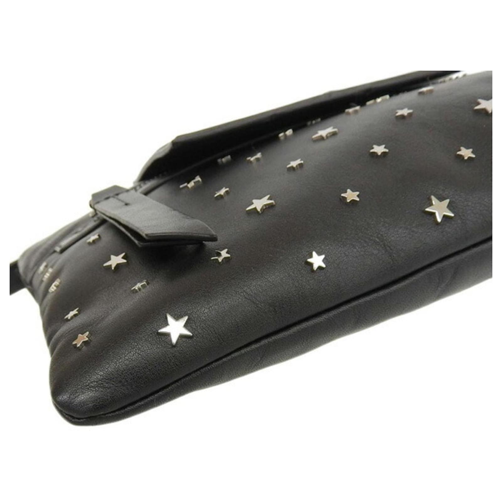 Jimmy Choo DEREK Black Leather ref.836524 - Joli Closet