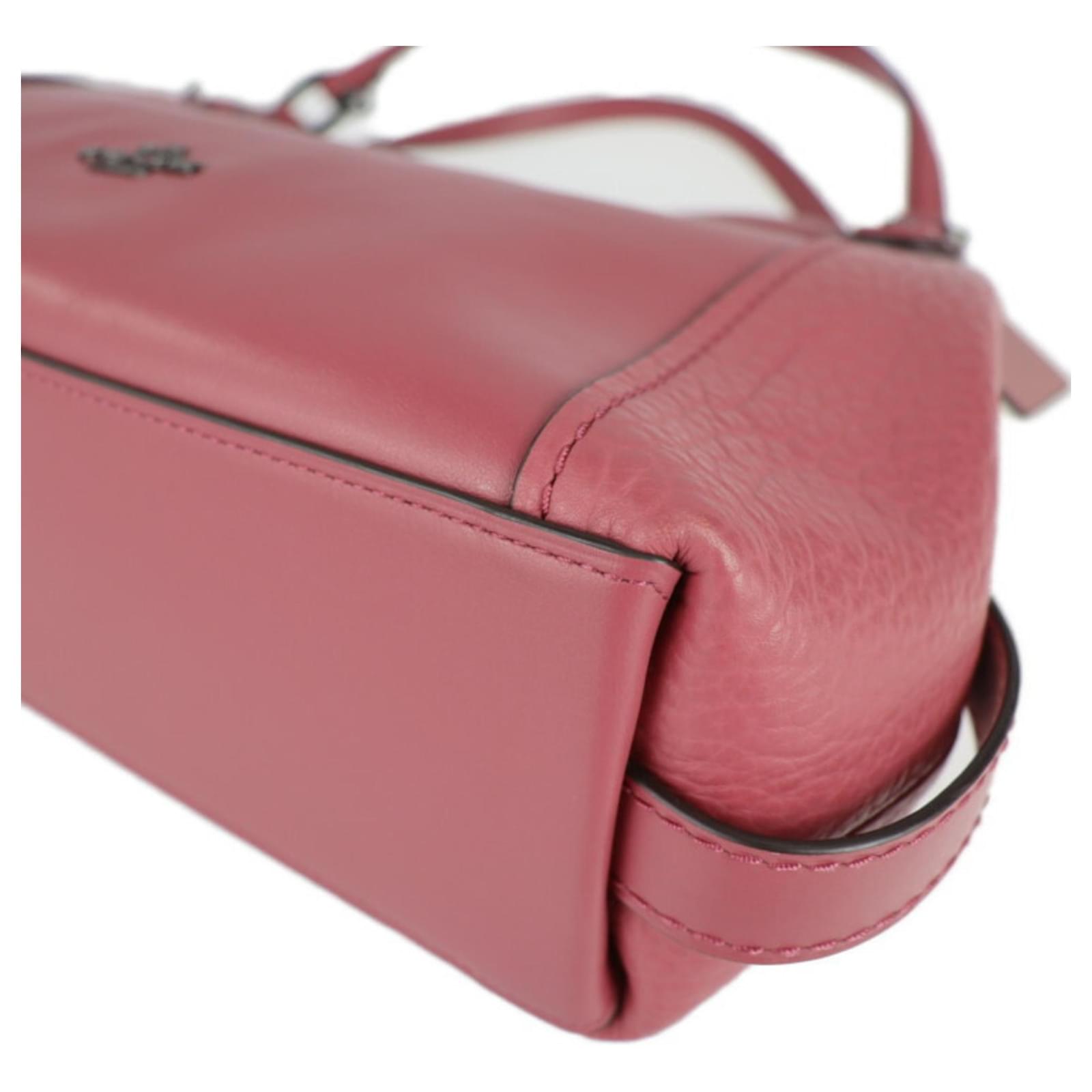 Coach Edie Pink Leather ref.838859 - Joli Closet