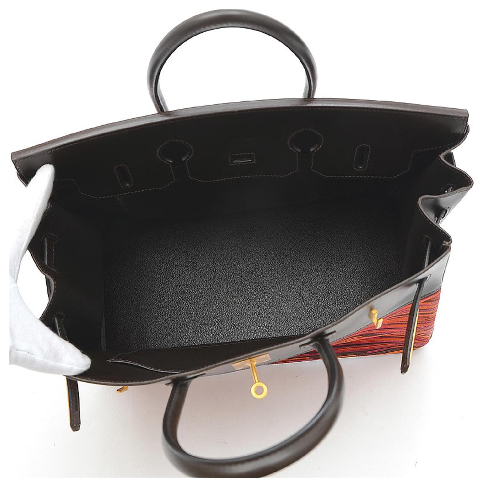 Hermès HERMES BIRKIN 35 Multiple colors Leather ref.840444 - Joli Closet