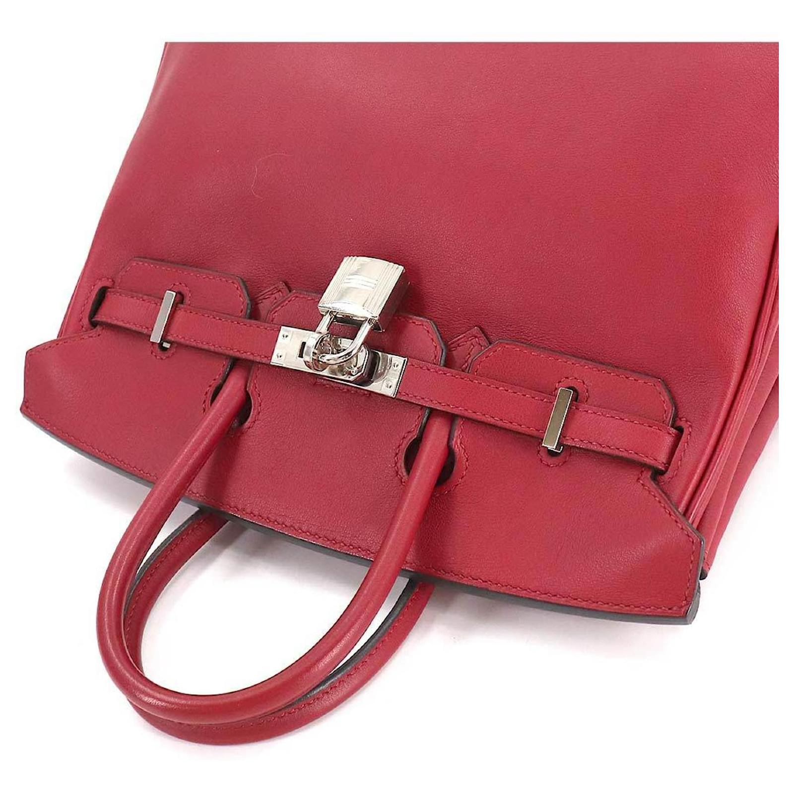 Hermès HERMES BIRKIN Red Leather ref.841749 - Joli Closet