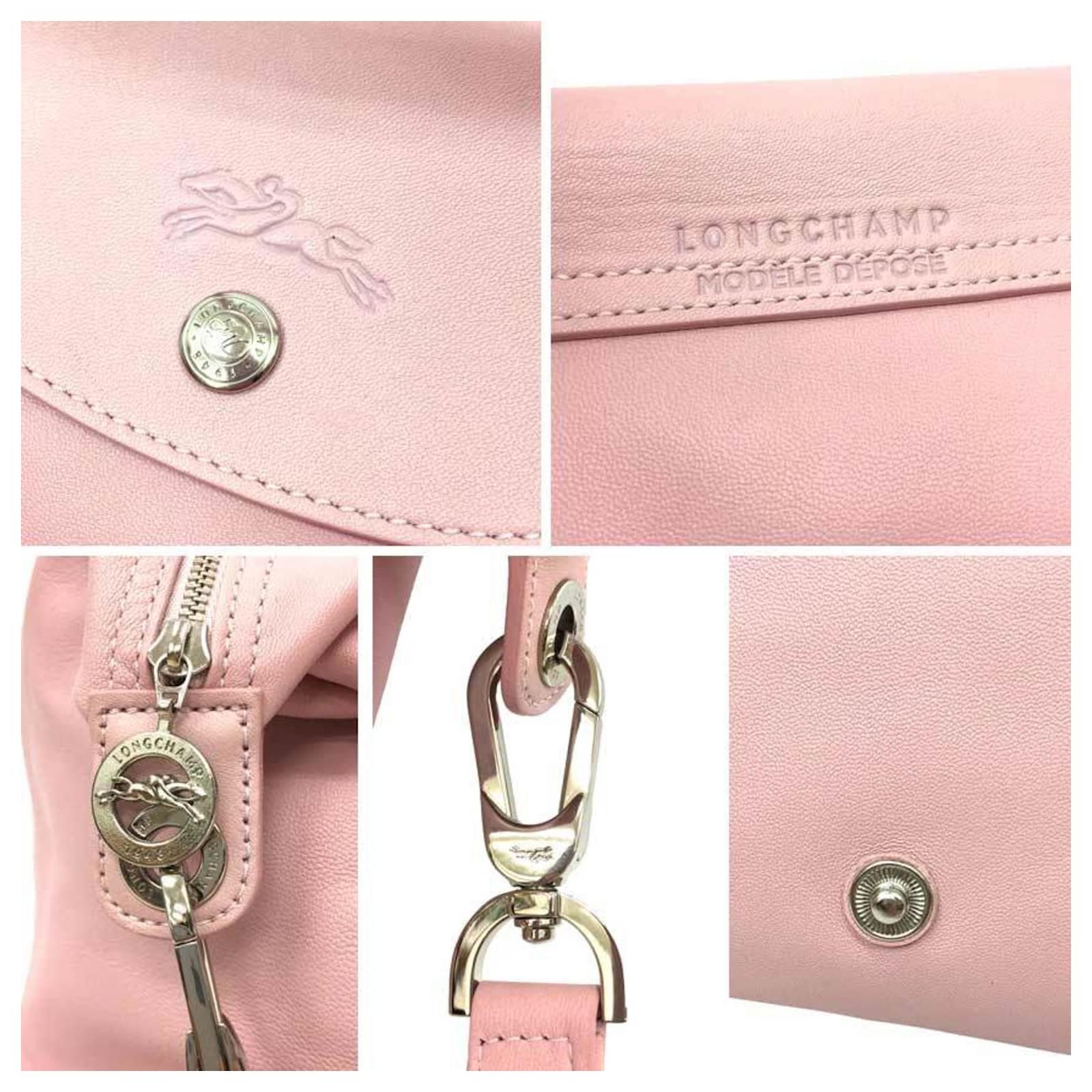 LONGCHAMP Pink Leather ref.841759 - Joli Closet