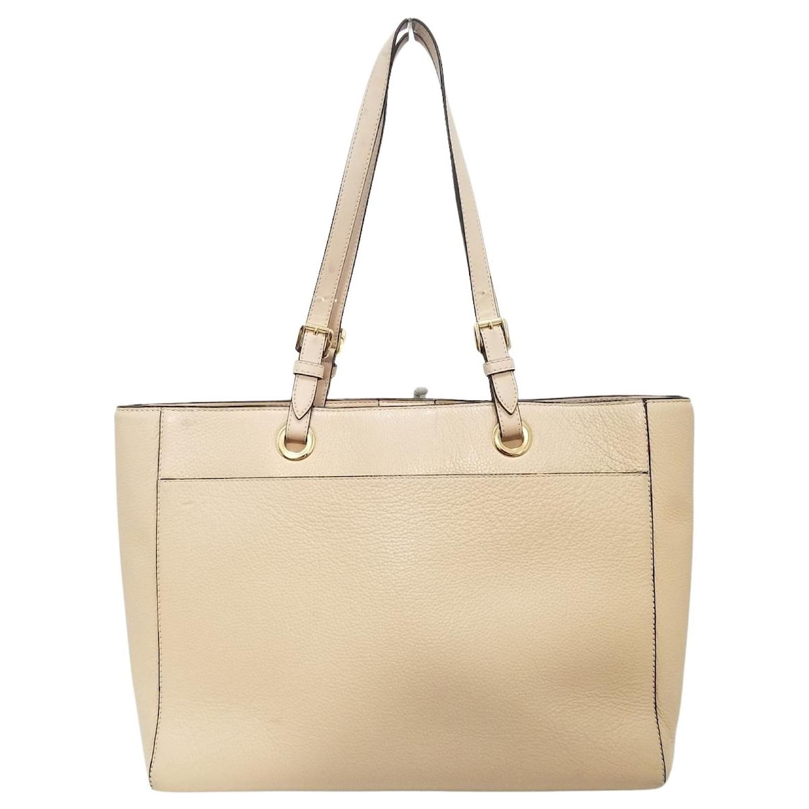 Michael Kors Jet Set Beige Leather ref.842253 - Joli Closet
