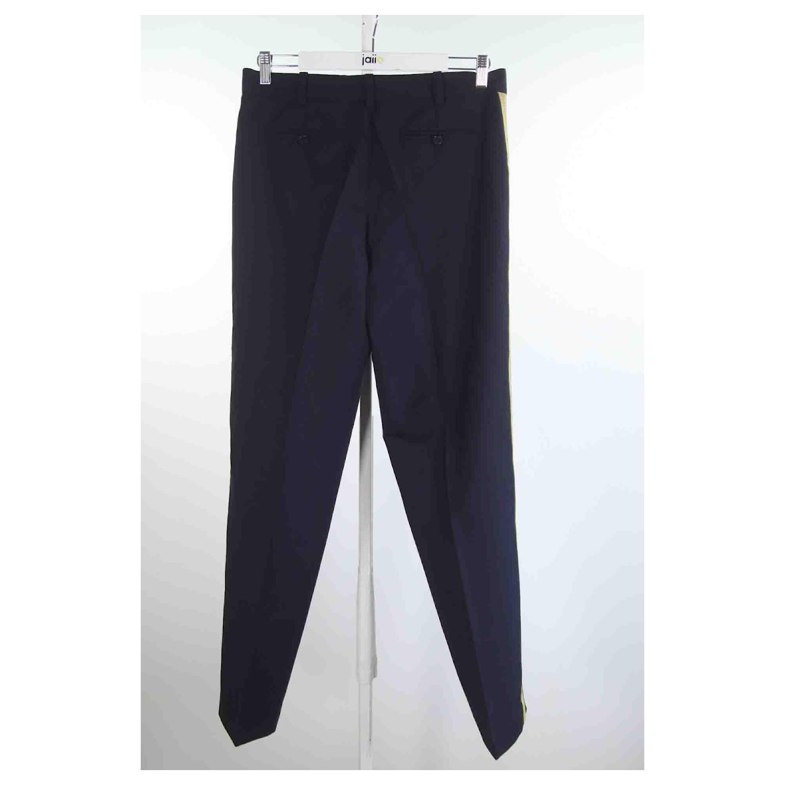 Pantalon Zadig & Voltaire 38 Laine Bleu ref.842551 - Joli Closet