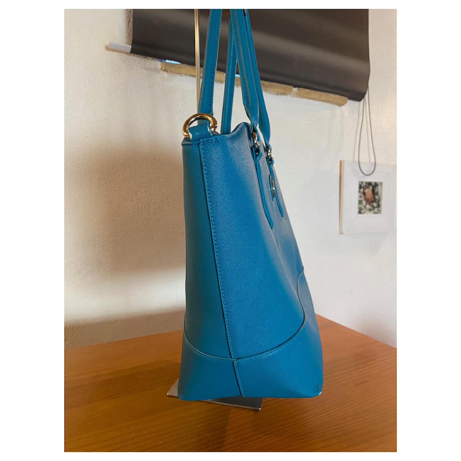 Christian Lacroix Large Lacroix tote Turquoise Synthetic ref.842833 ...