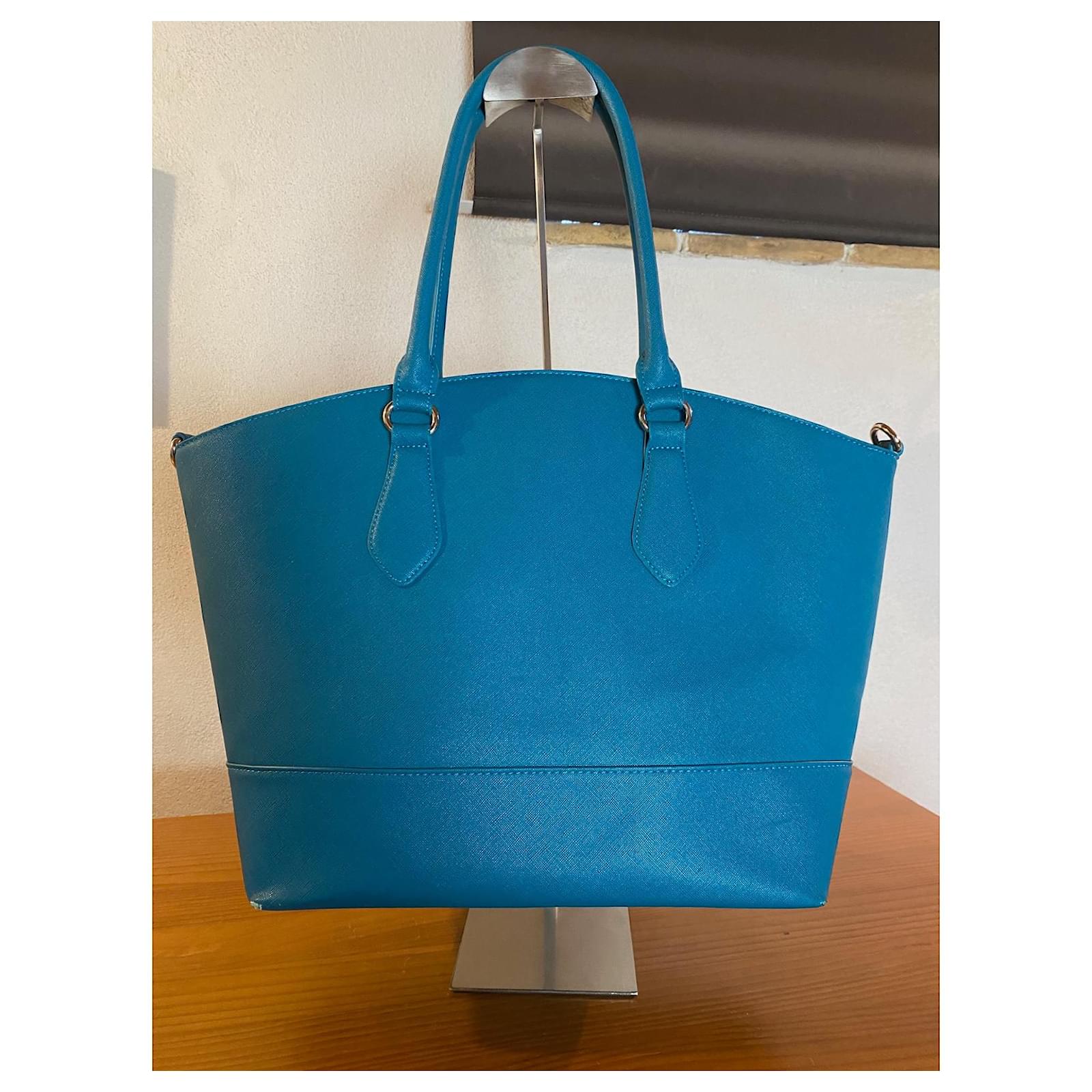 Christian Lacroix Large Lacroix tote Turquoise Synthetic ref.842833 ...