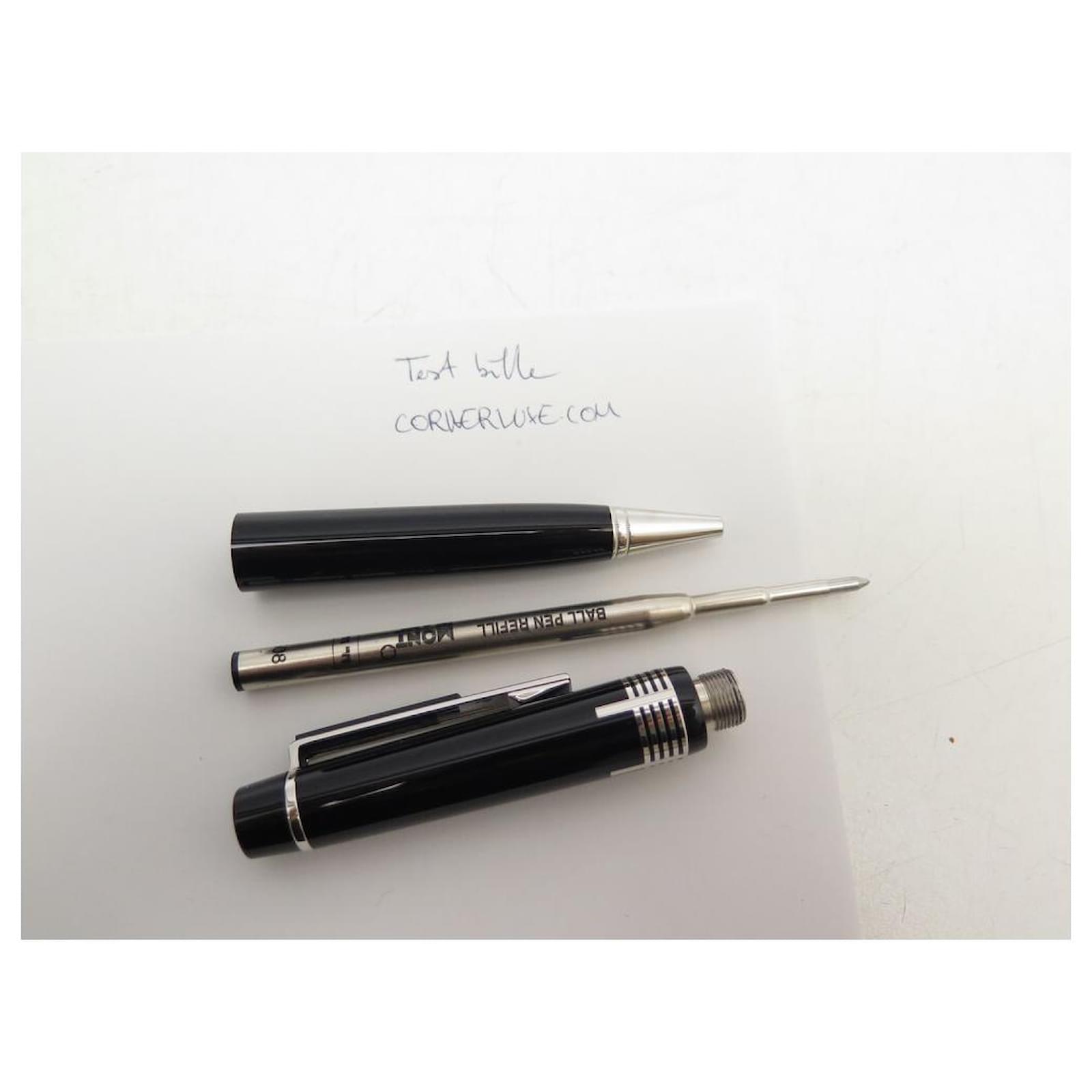 MONTBLANC BALLPOINT PEN LIMITED EDITION SIR GEORG SOLTI BLACK RESIN ...