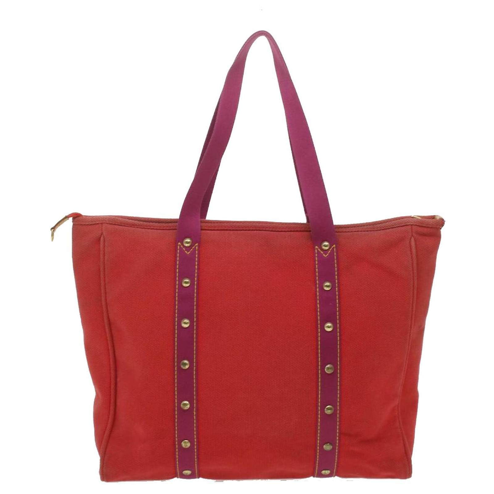 Louis Vuitton Antigua Red Cloth ref.844659 - Joli Closet