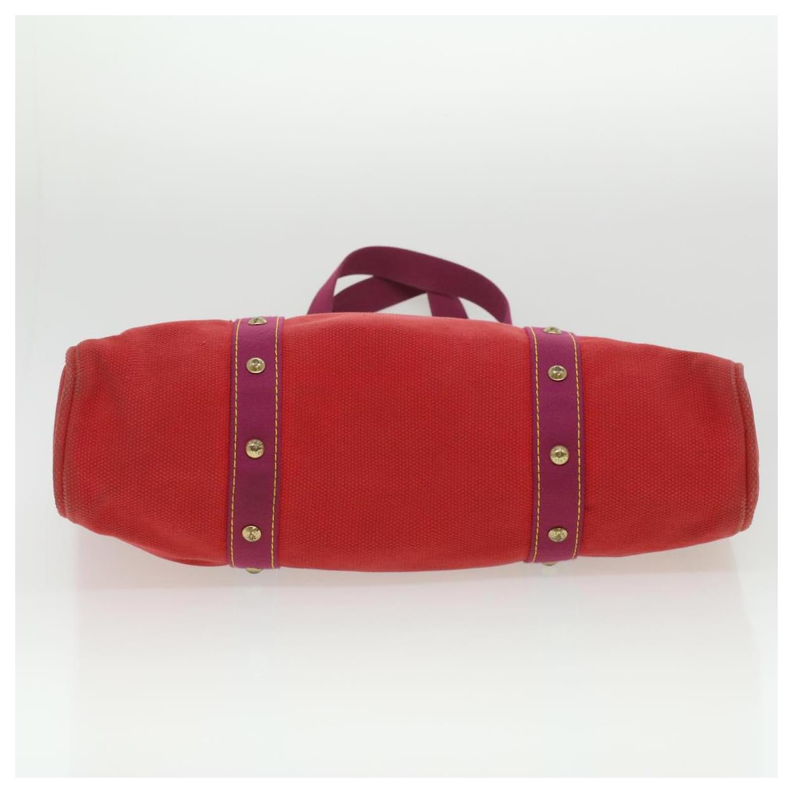 Louis Vuitton Antigua Red Cloth ref.844659 - Joli Closet