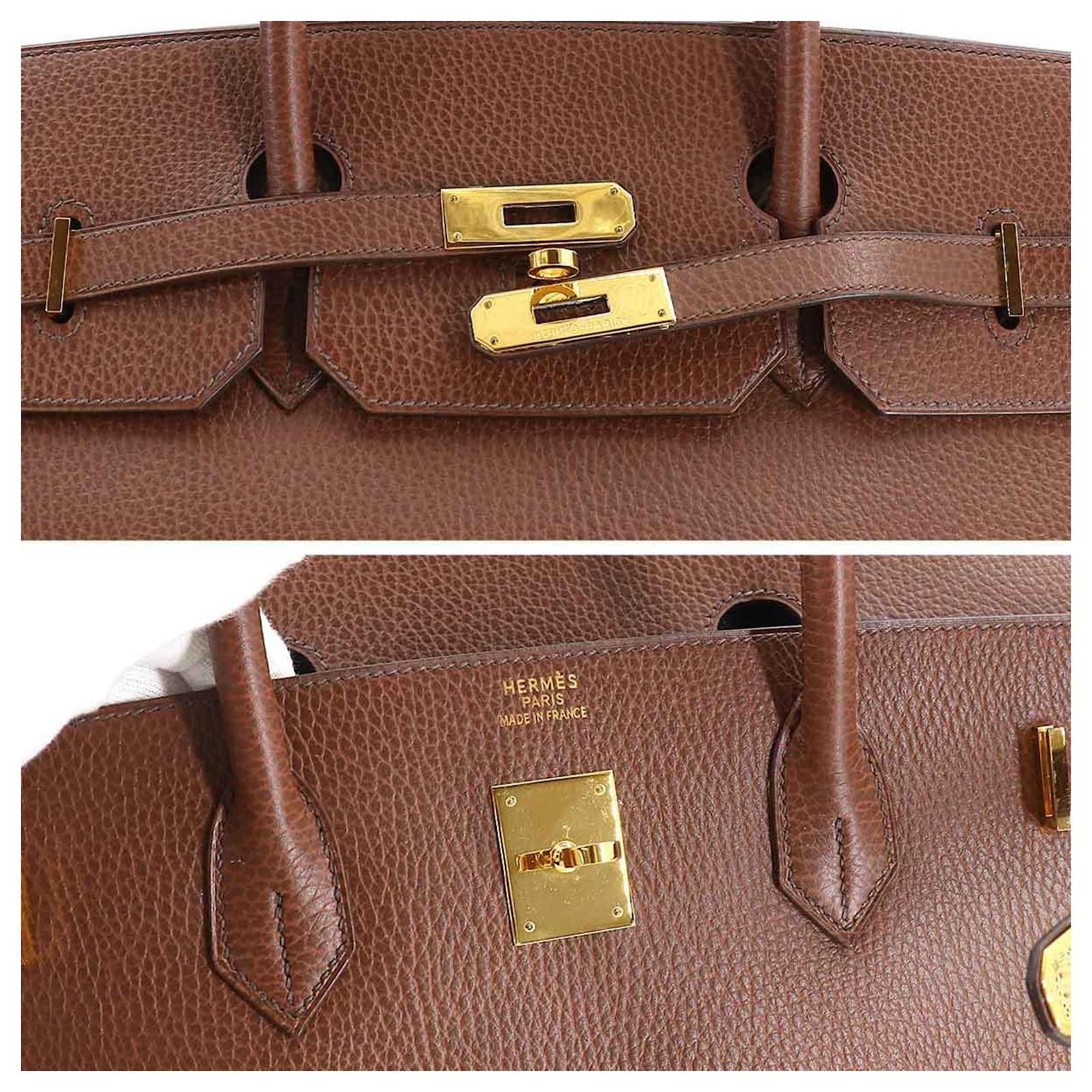 Hermès HERMES BIRKIN Brown Leather ref.845480 - Joli Closet
