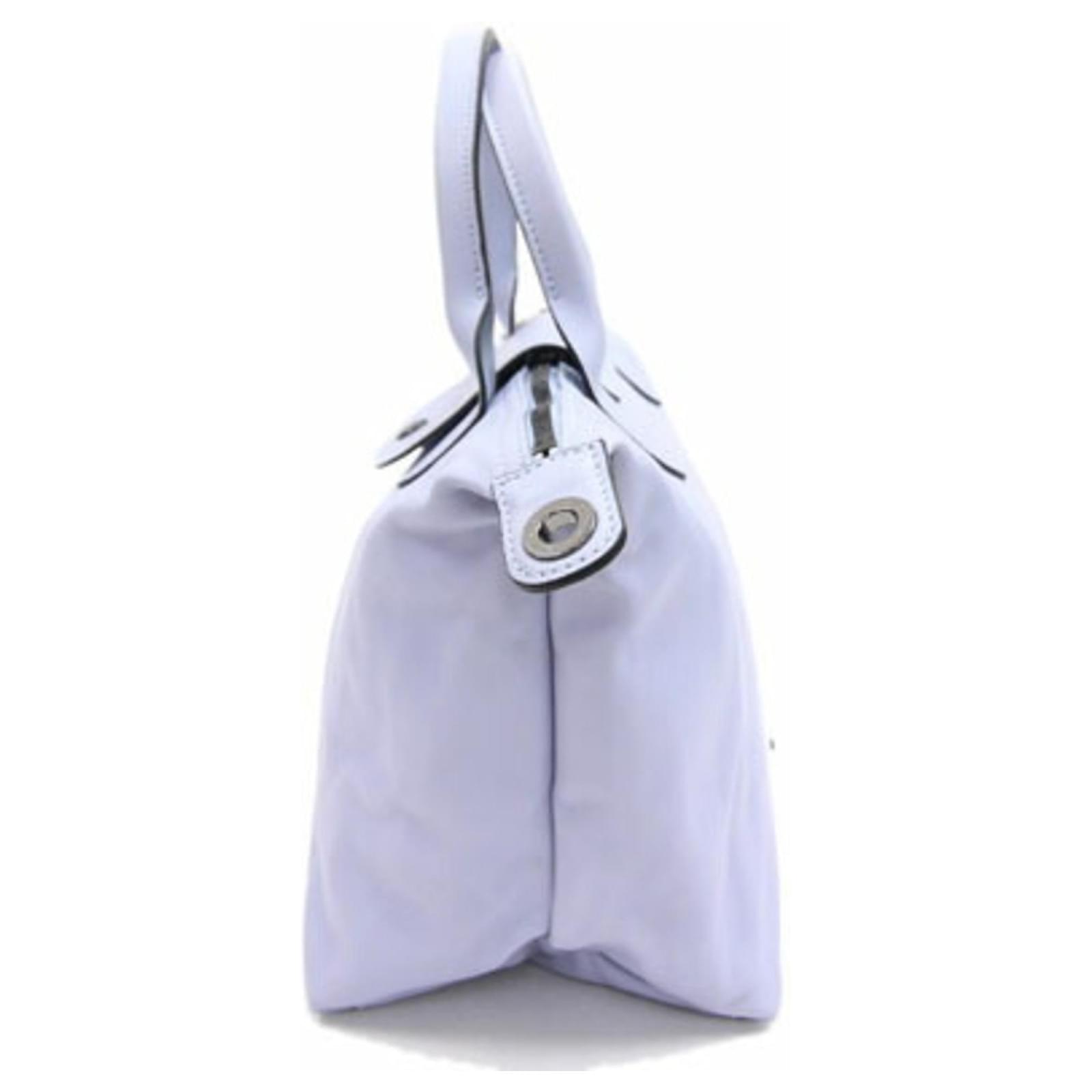 Longchamp Le Pliage Light blue Leather ref.845886 - Joli Closet