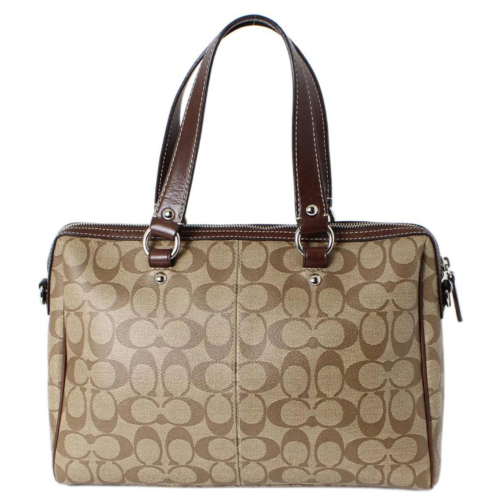 Coach Brown Cloth ref.847104 - Joli Closet