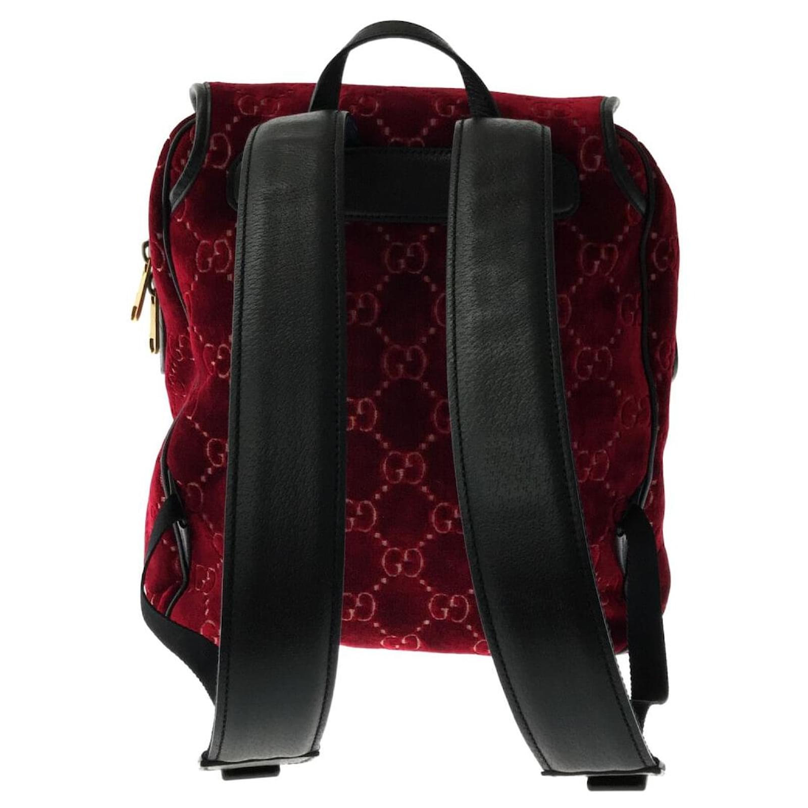 Gucci GG pattern Red Velvet ref.847271 - Joli Closet