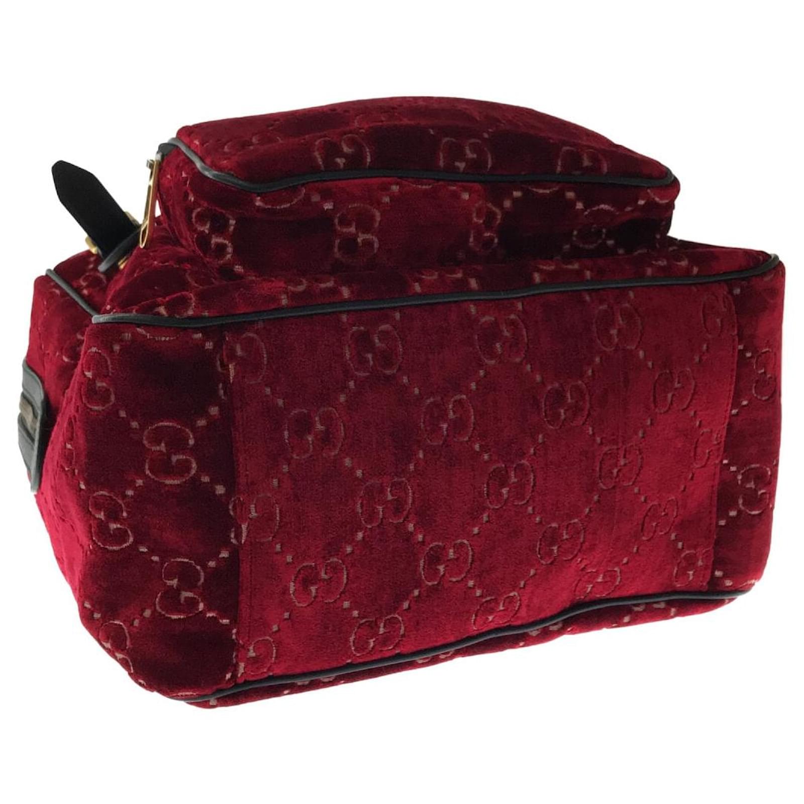 Gucci GG pattern Red Velvet ref.847271 - Joli Closet