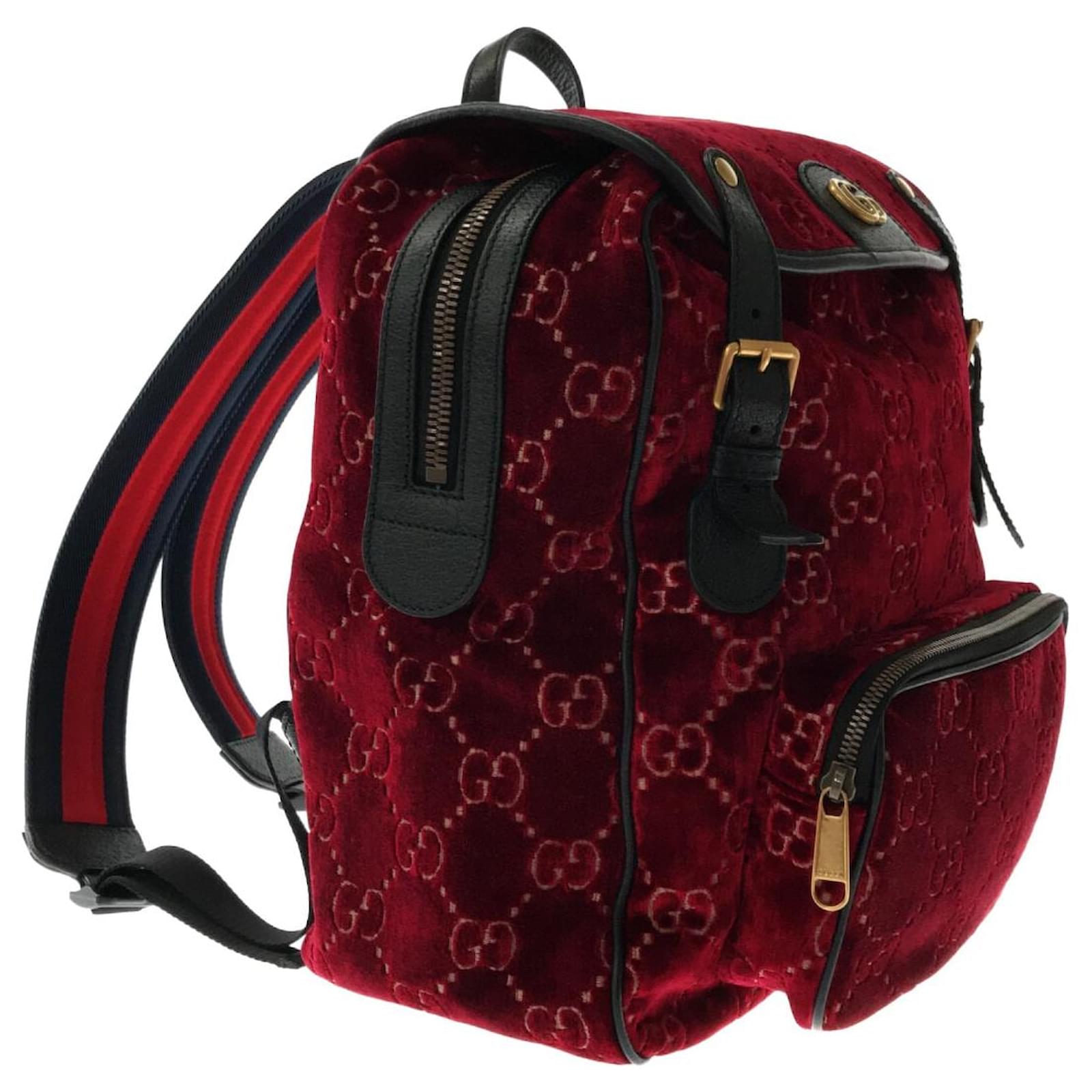 Gucci GG pattern Red Velvet ref.847271 - Joli Closet