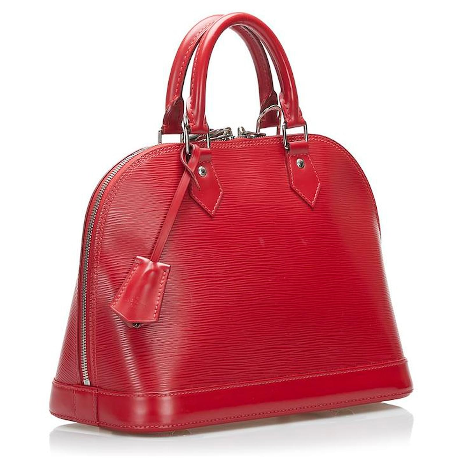 Louis Vuitton Alma Red Leather ref.850479 - Joli Closet