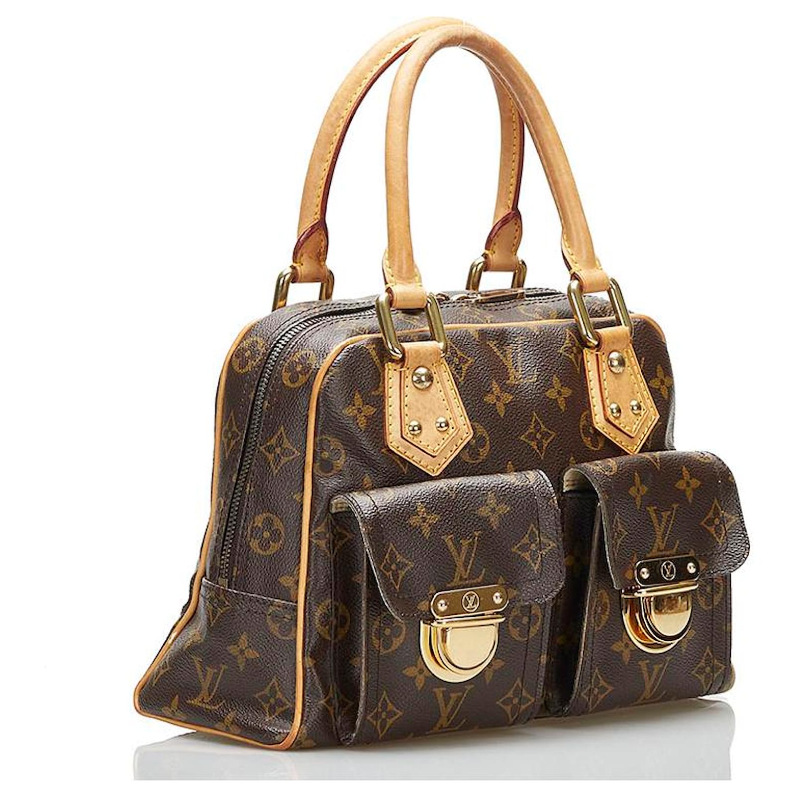 Louis Vuitton Manhattan Brown Cloth ref.850690 - Joli Closet