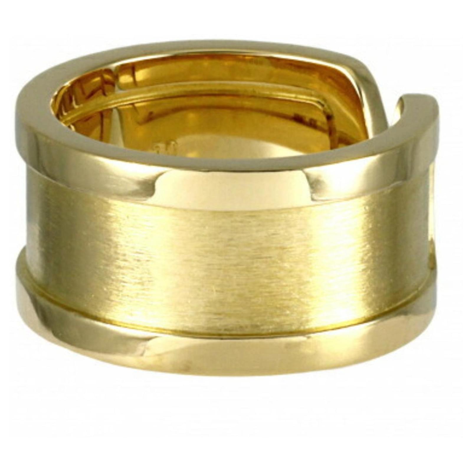 cartier 2C C2 Or jaune Doré ref.851117 - Joli Closet