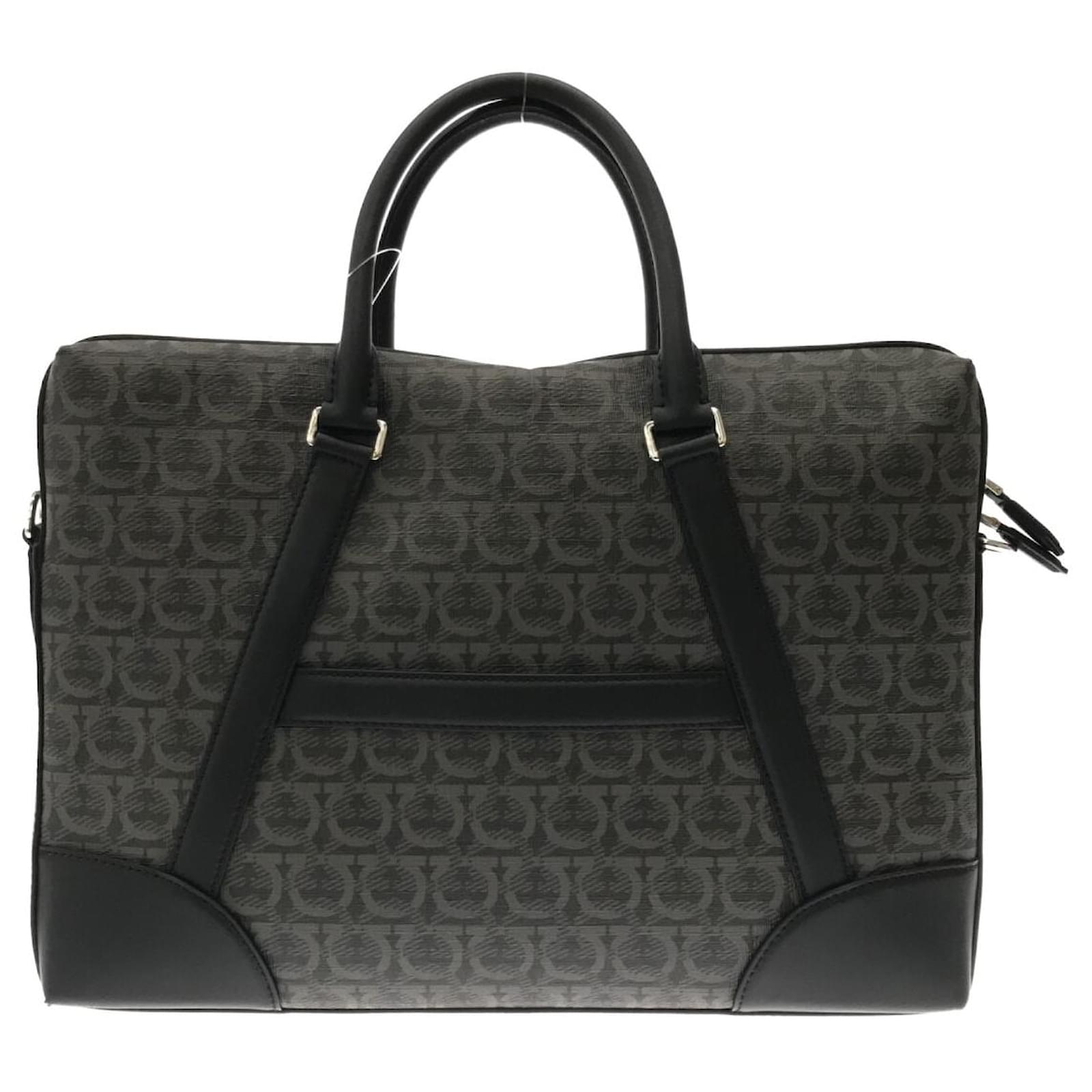 Salvatore Ferragamo Gancini Black Cloth ref.852241 - Joli Closet