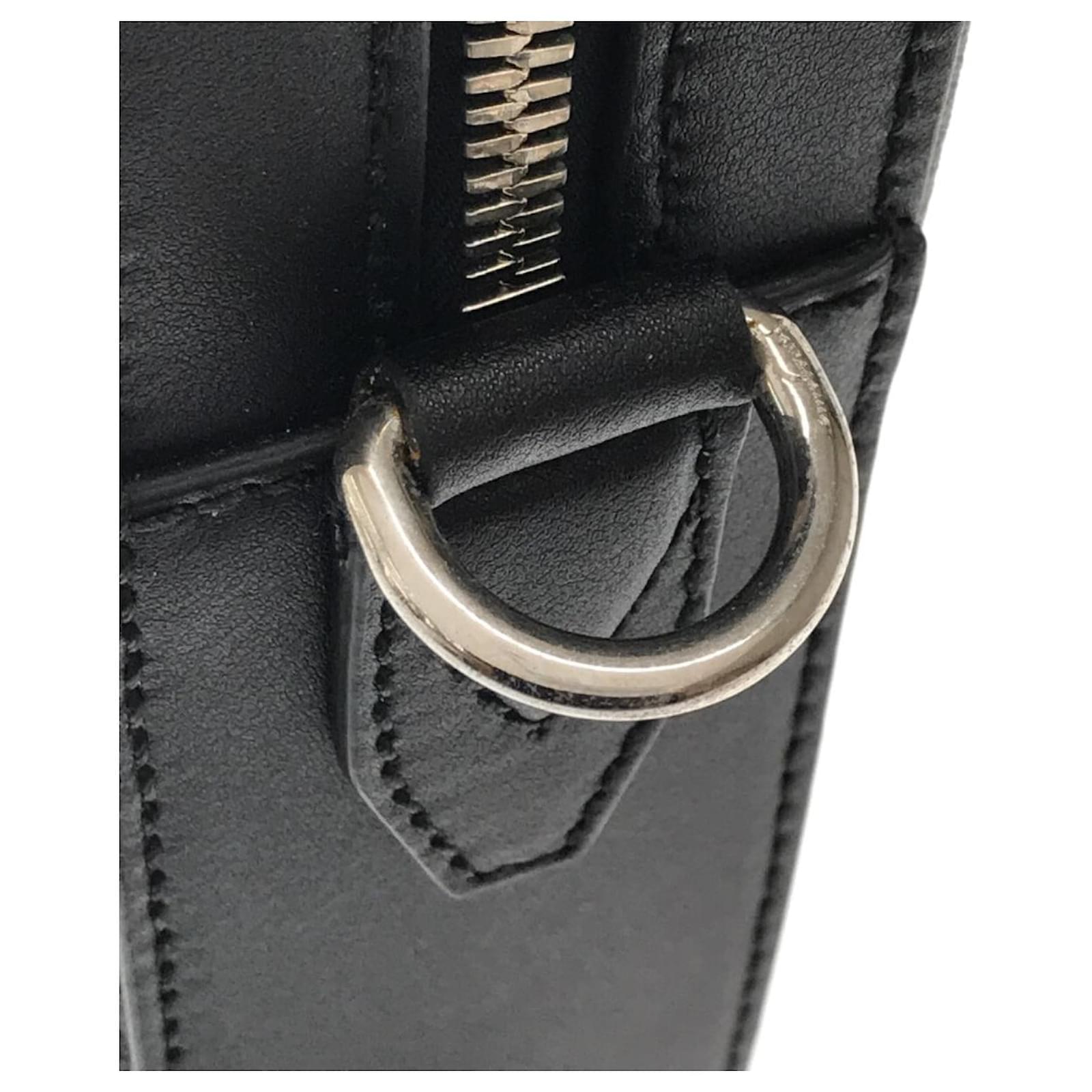 Salvatore Ferragamo Gancini Toile Noir ref.852241 - Joli Closet