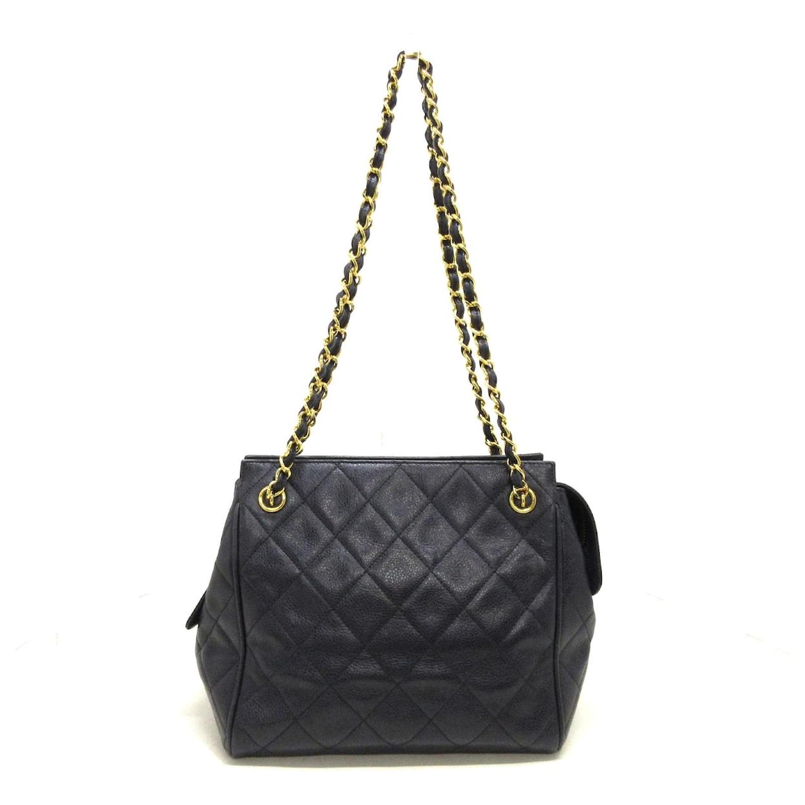 Chanel Matrasse Navy blue Leather ref.852474 - Joli Closet