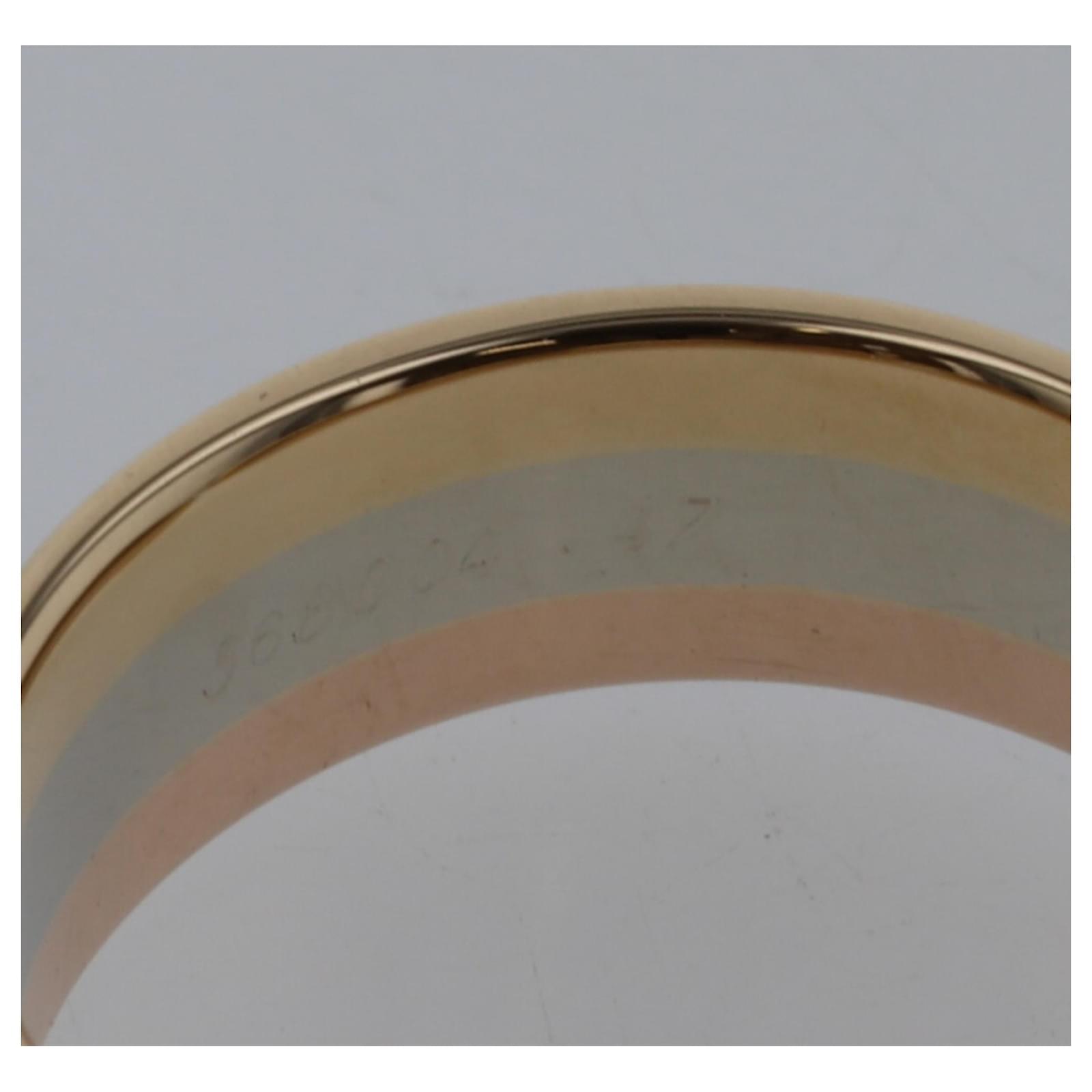 cartier 2C C2 Or jaune Doré ref.853322 - Joli Closet