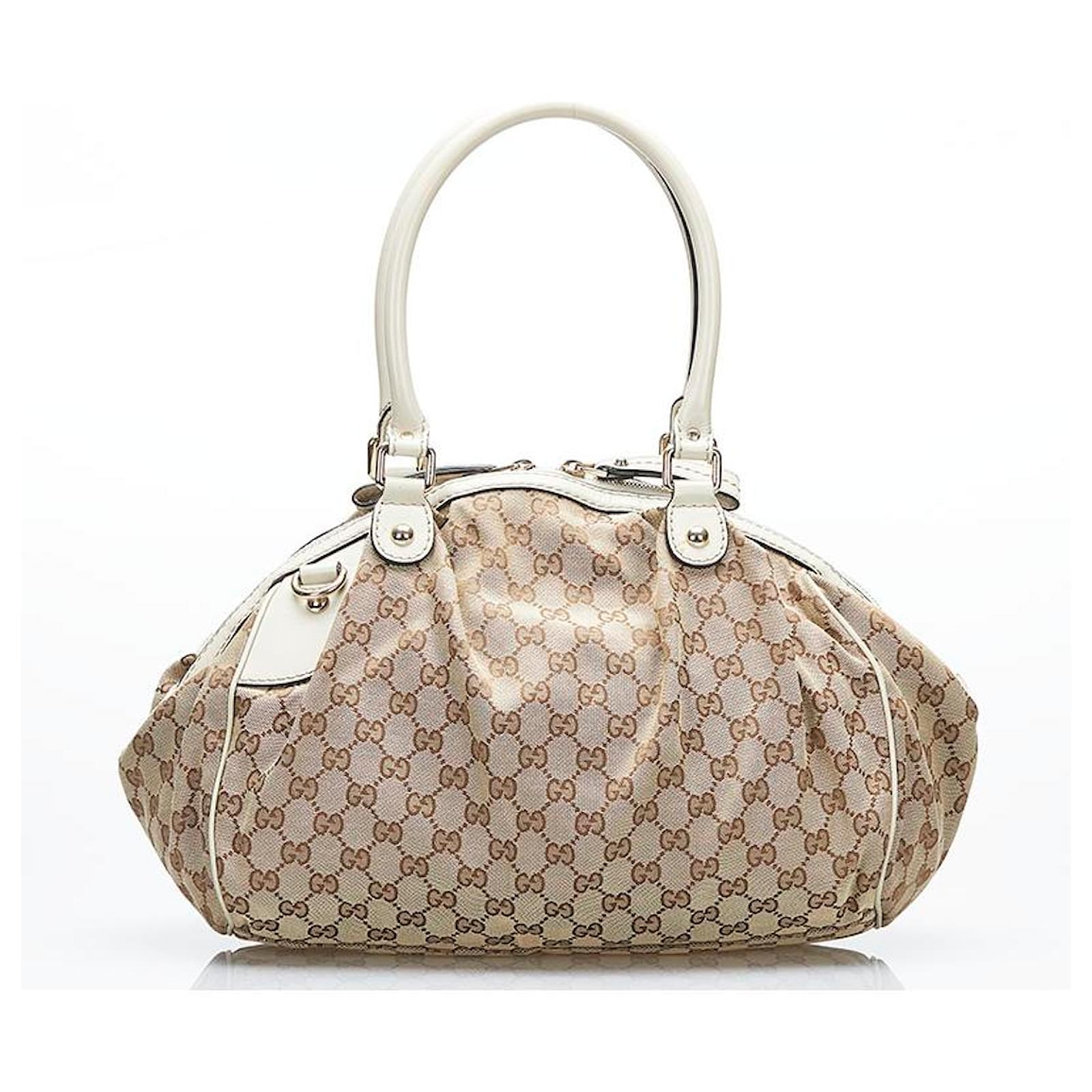Gucci Sukey Beige Cloth ref.853376 - Joli Closet