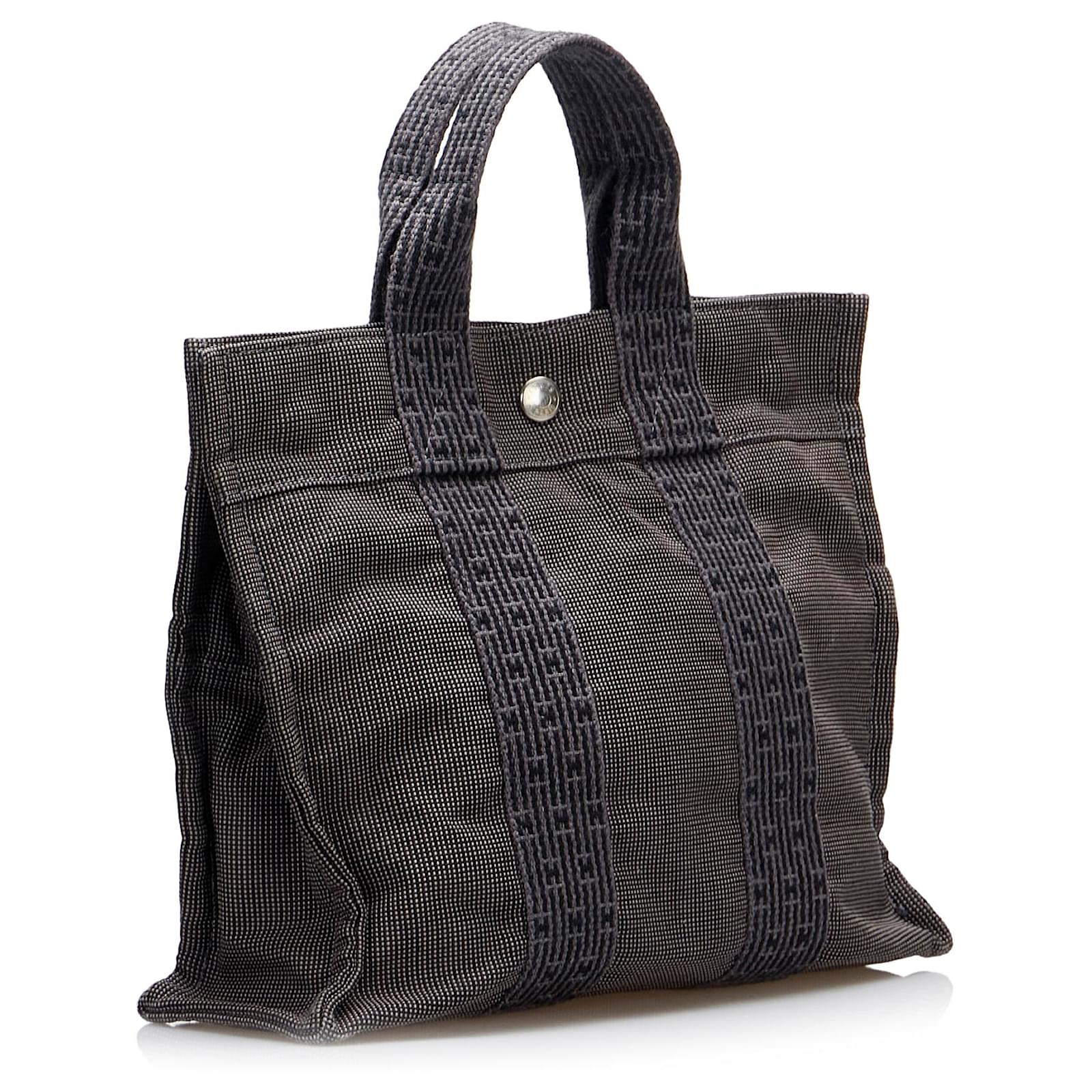 Hermès Hermes Gray Herline PM Grey Cloth Cloth ref.853705 - Joli Closet