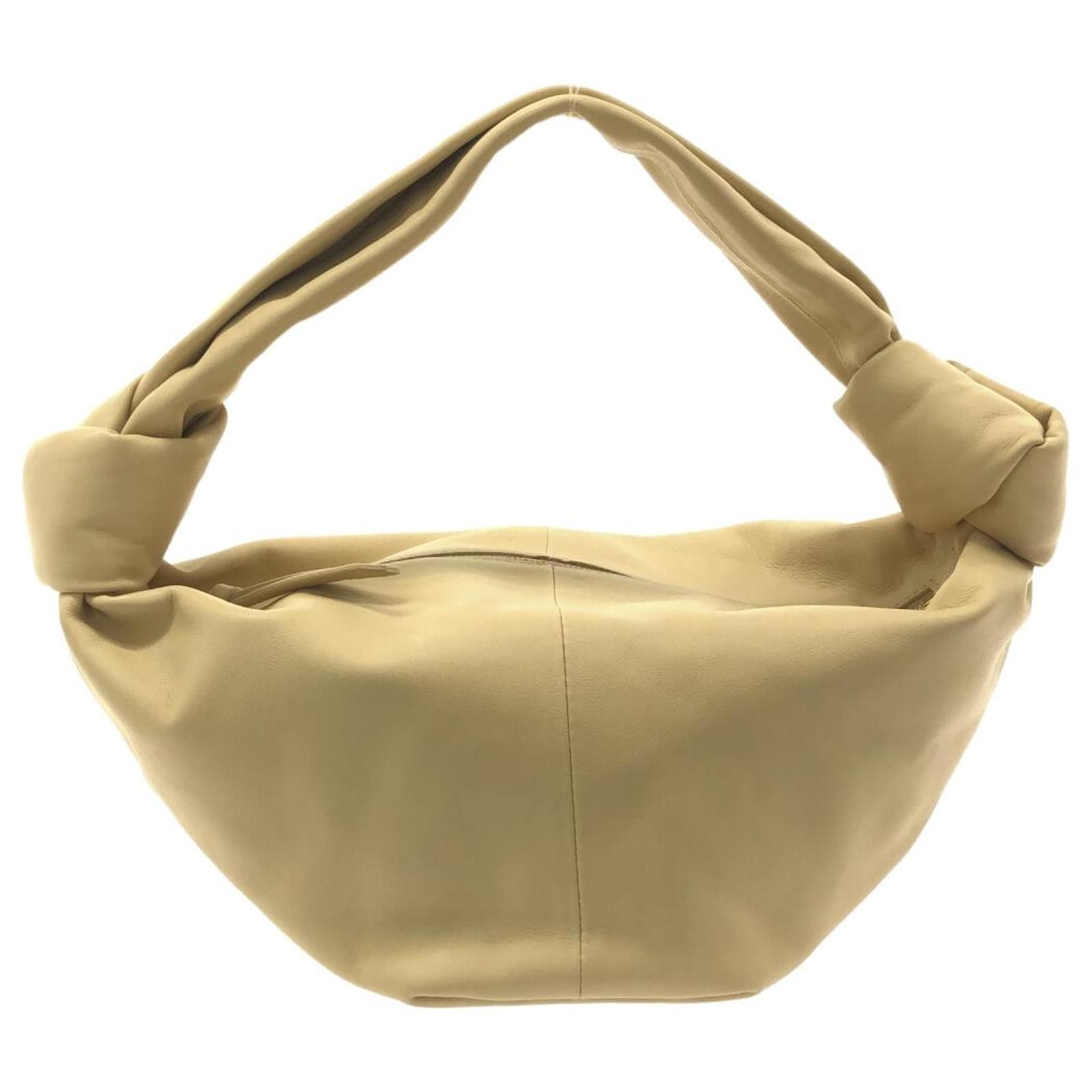 Bottega Veneta Jodie Beige Leather ref.855706 - Joli Closet