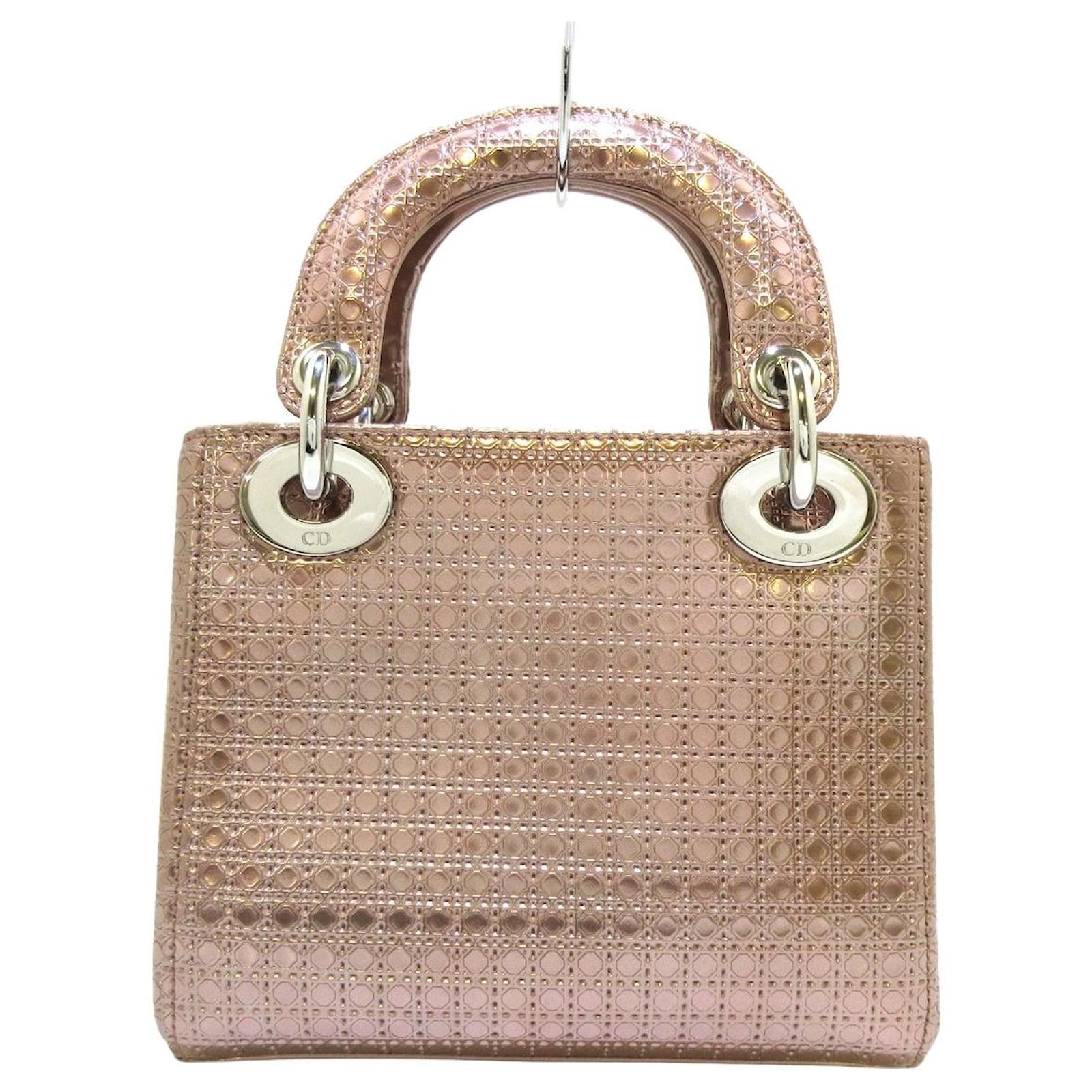 Dior Lady Dior Pink Patent leather ref.855976 - Joli Closet