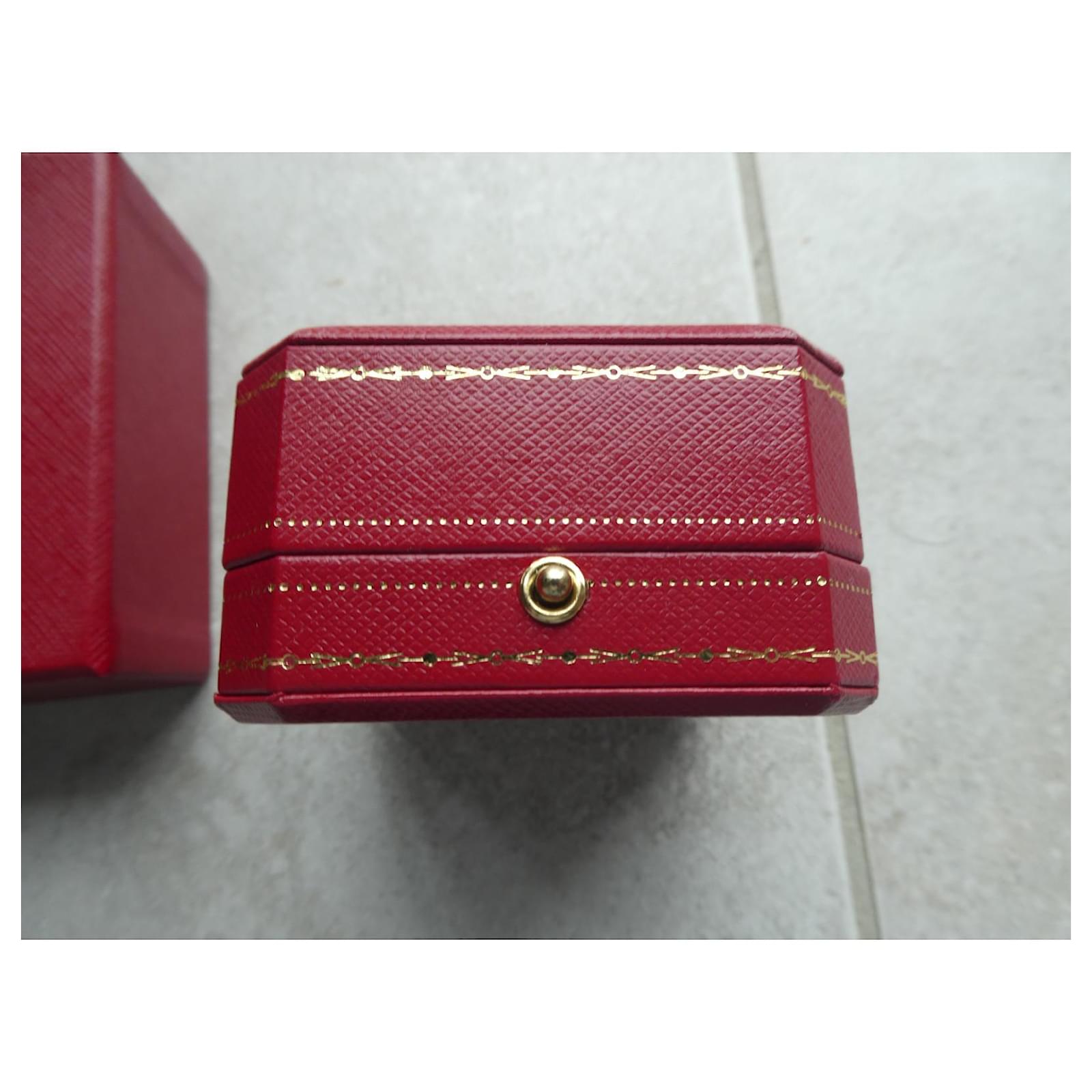 boite écrin cartier pour bague cartier Bordeaux ref.857474 - Joli Closet