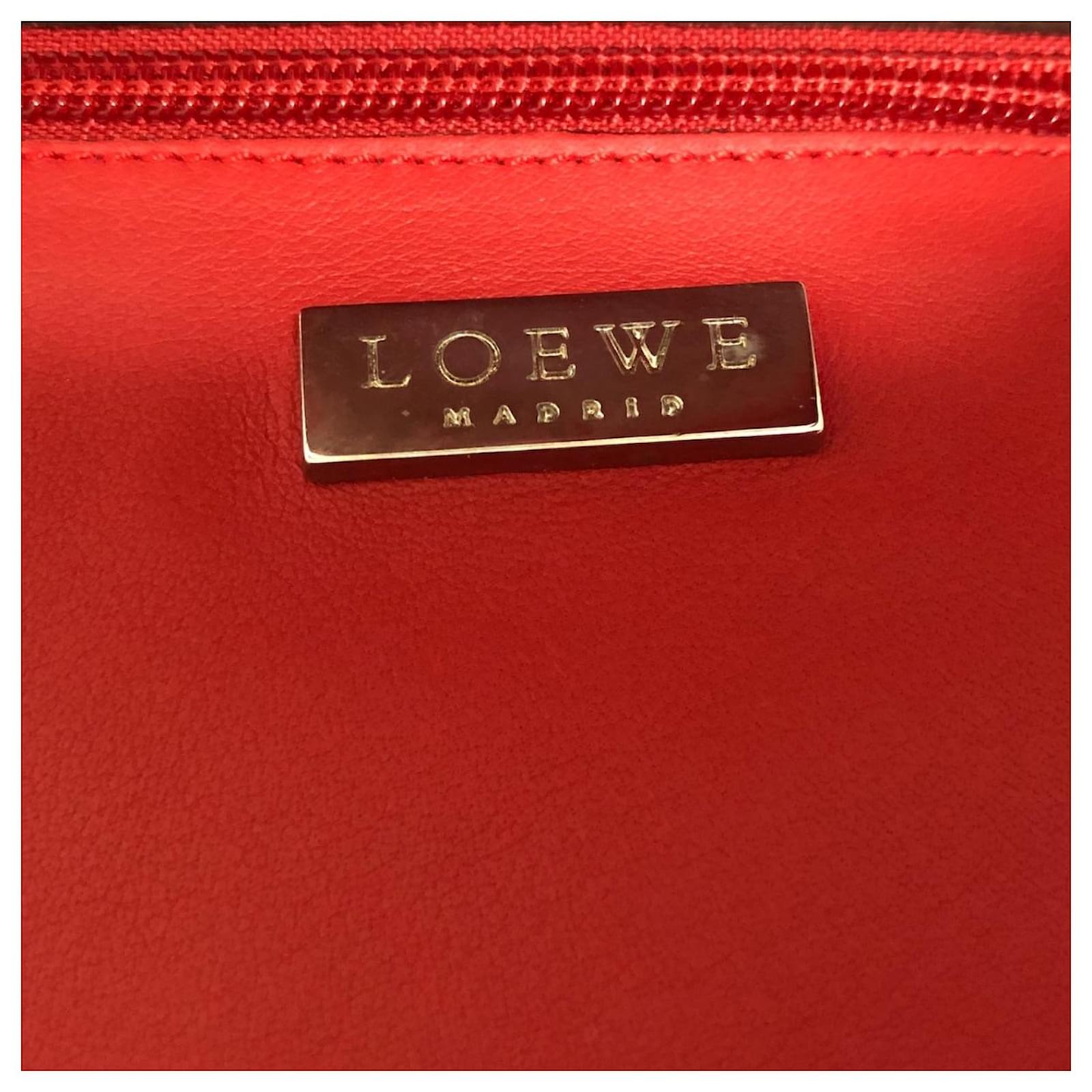 Loewe Red Leather ref.858334 - Joli Closet