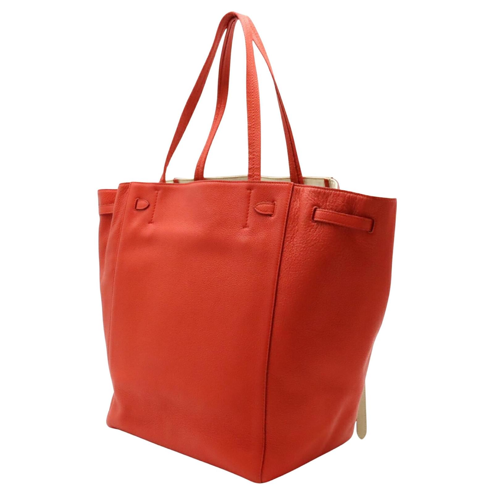Céline Celine Phantom Red Leather ref.860050 - Joli Closet