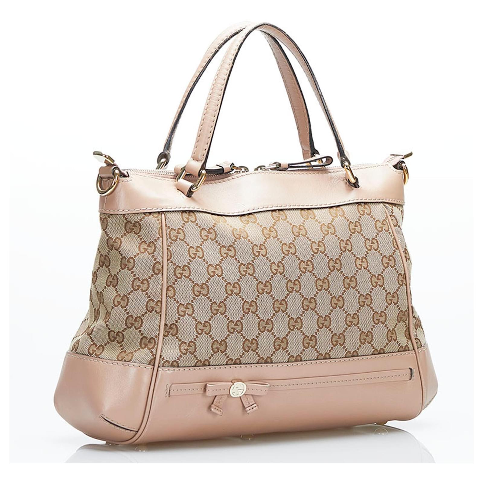 Gucci Guccissima Pink Cloth ref.860165 - Joli Closet