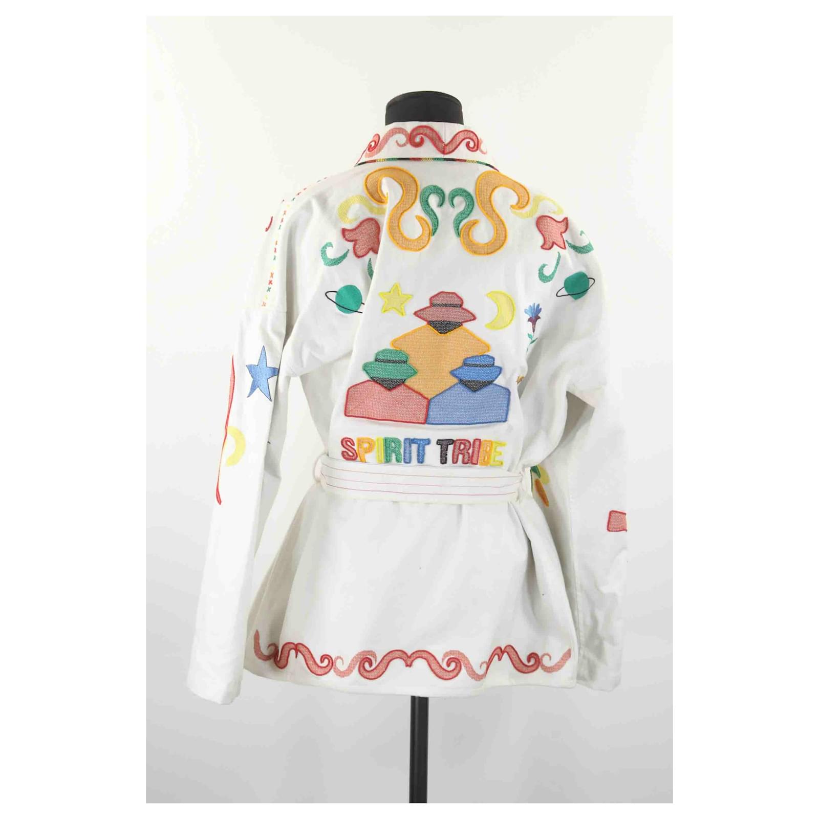 Autre Marque Veste Monoki Taille Unique Coton Blanc ref.861277 - Joli ...