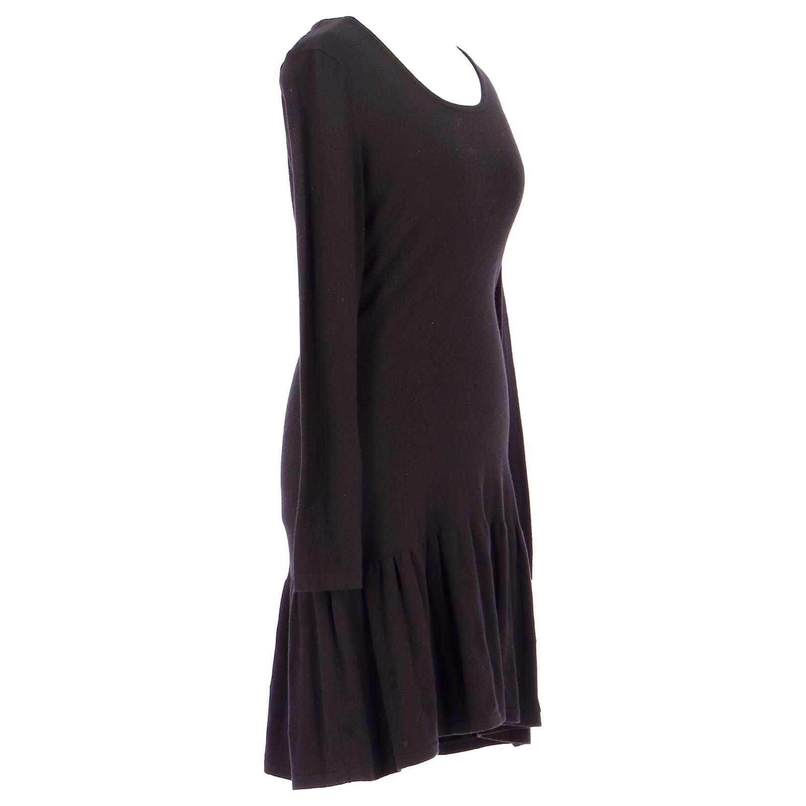 Claudie Pierlot Robe Polyester Noir ref.861928 - Joli Closet