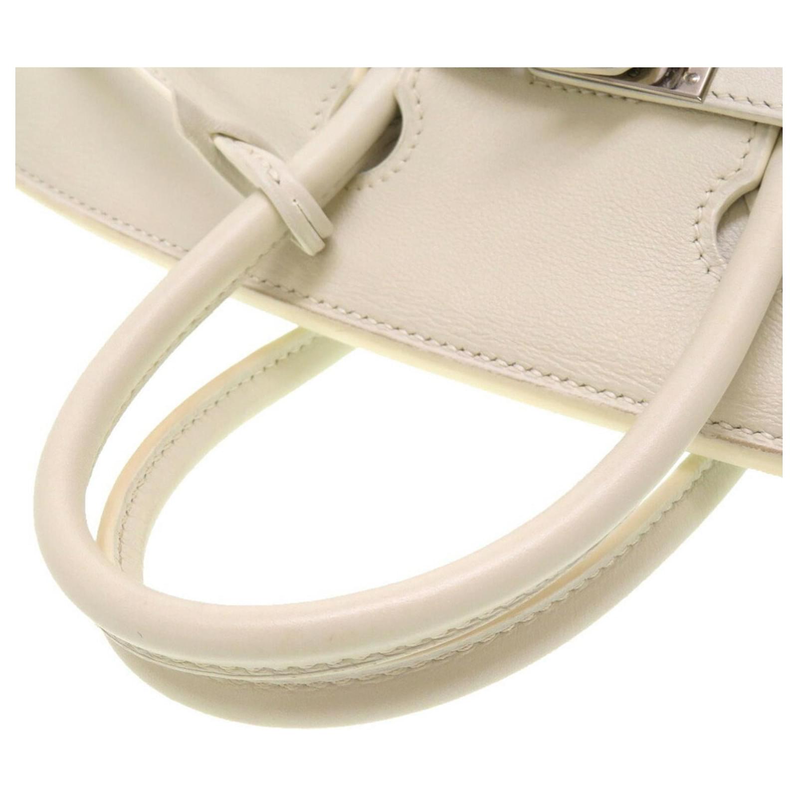 Hermès HERMES BIRKIN 25 White Leather ref.864474 - Joli Closet