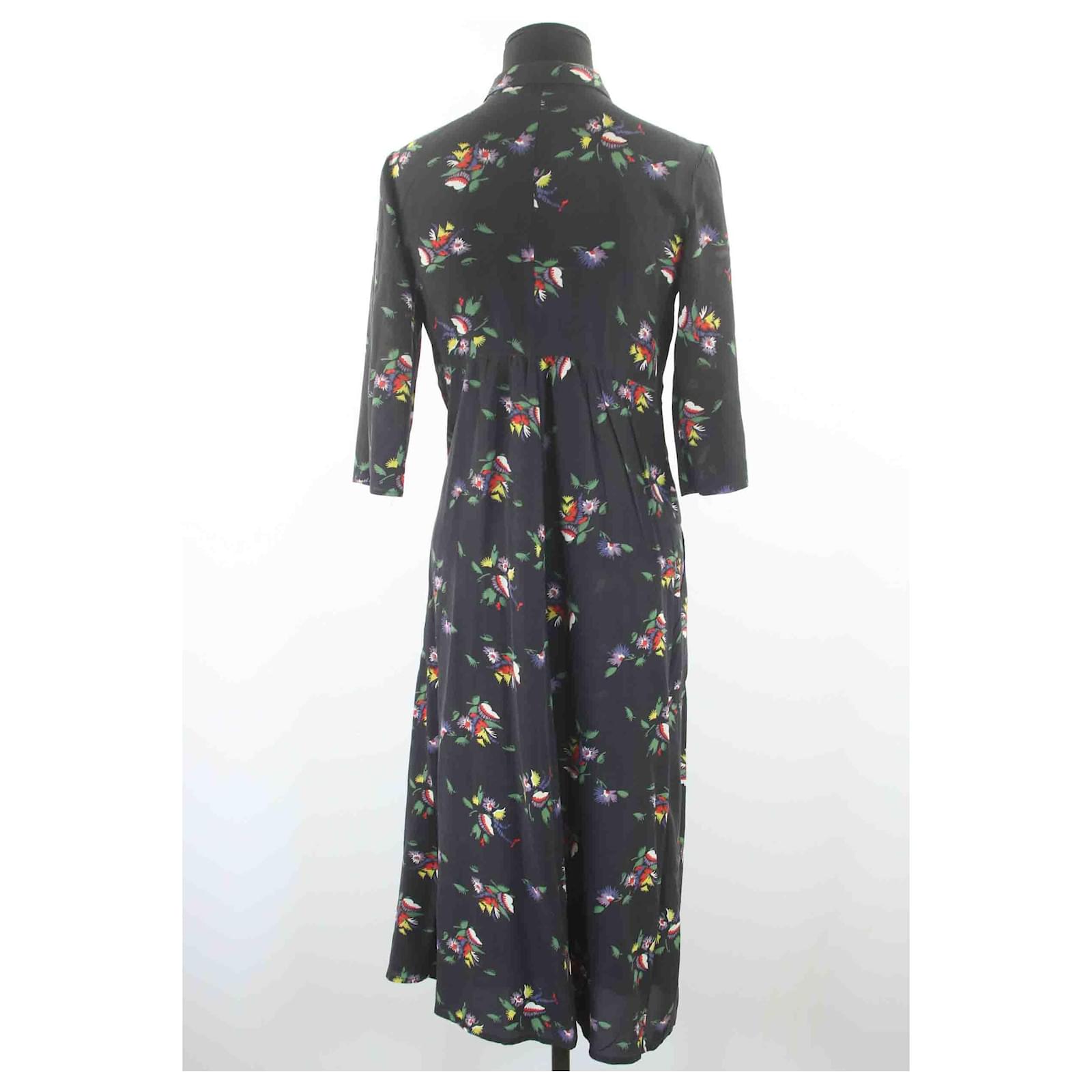 Robe Ba&Sh 36 Soie Multicolore ref.864711 - Joli Closet