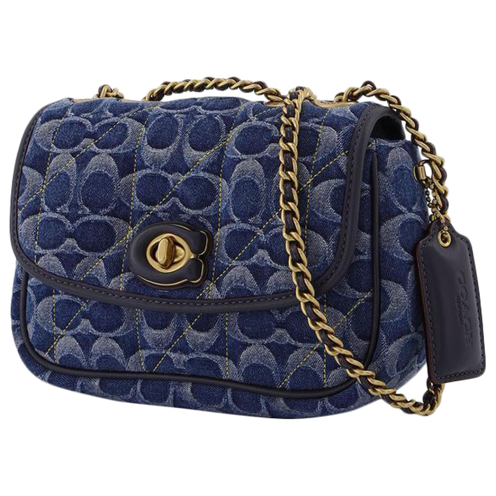 Coach Blue Denim ref.868487 - Joli Closet