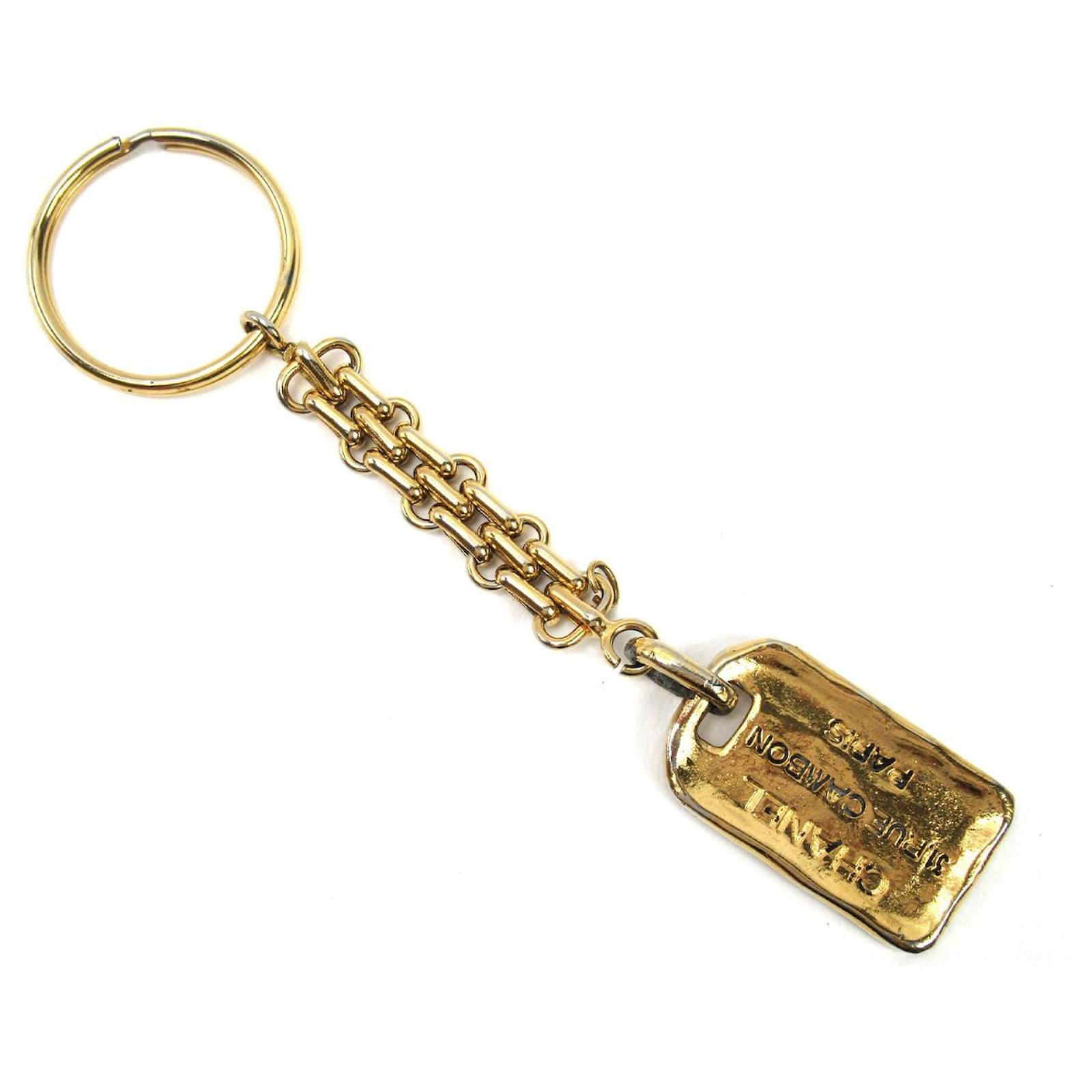 *Chanel Gold Key Holder Gold hardware Gold-plated ref.869529 - Joli Closet