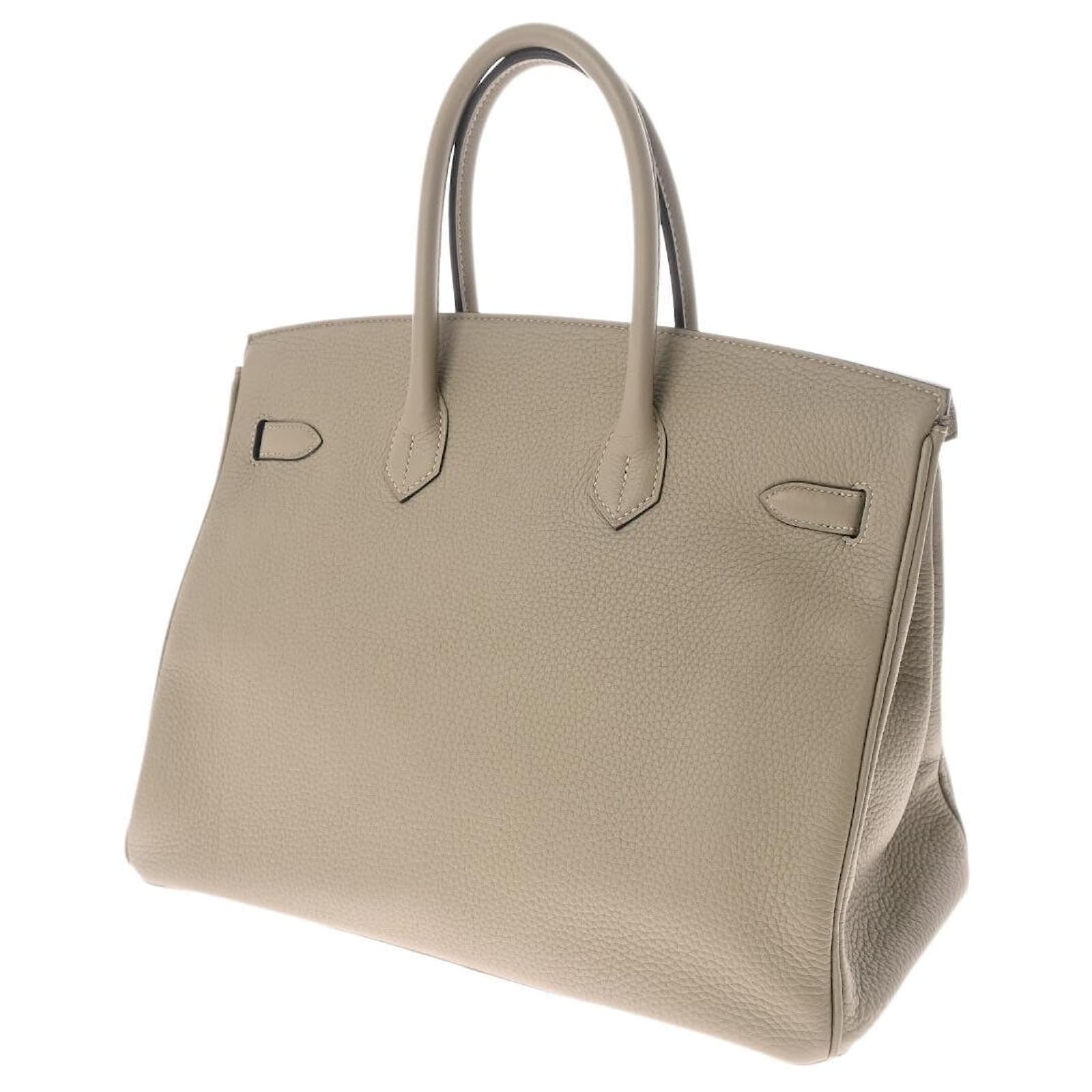 Hermès Birkin 35 Beige Leather ref.872946 - Joli Closet