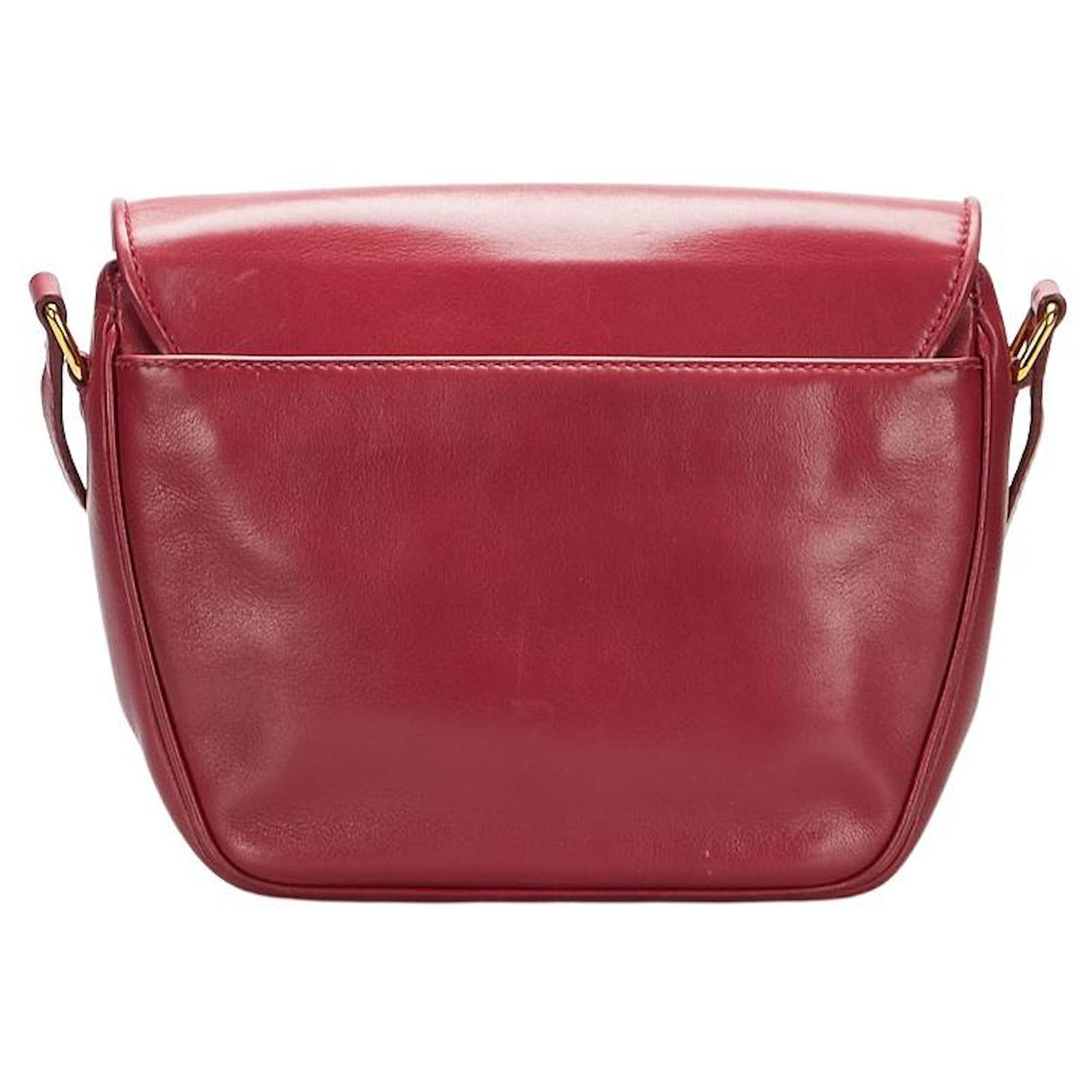 Céline Celine Red Leather ref.874830 - Joli Closet