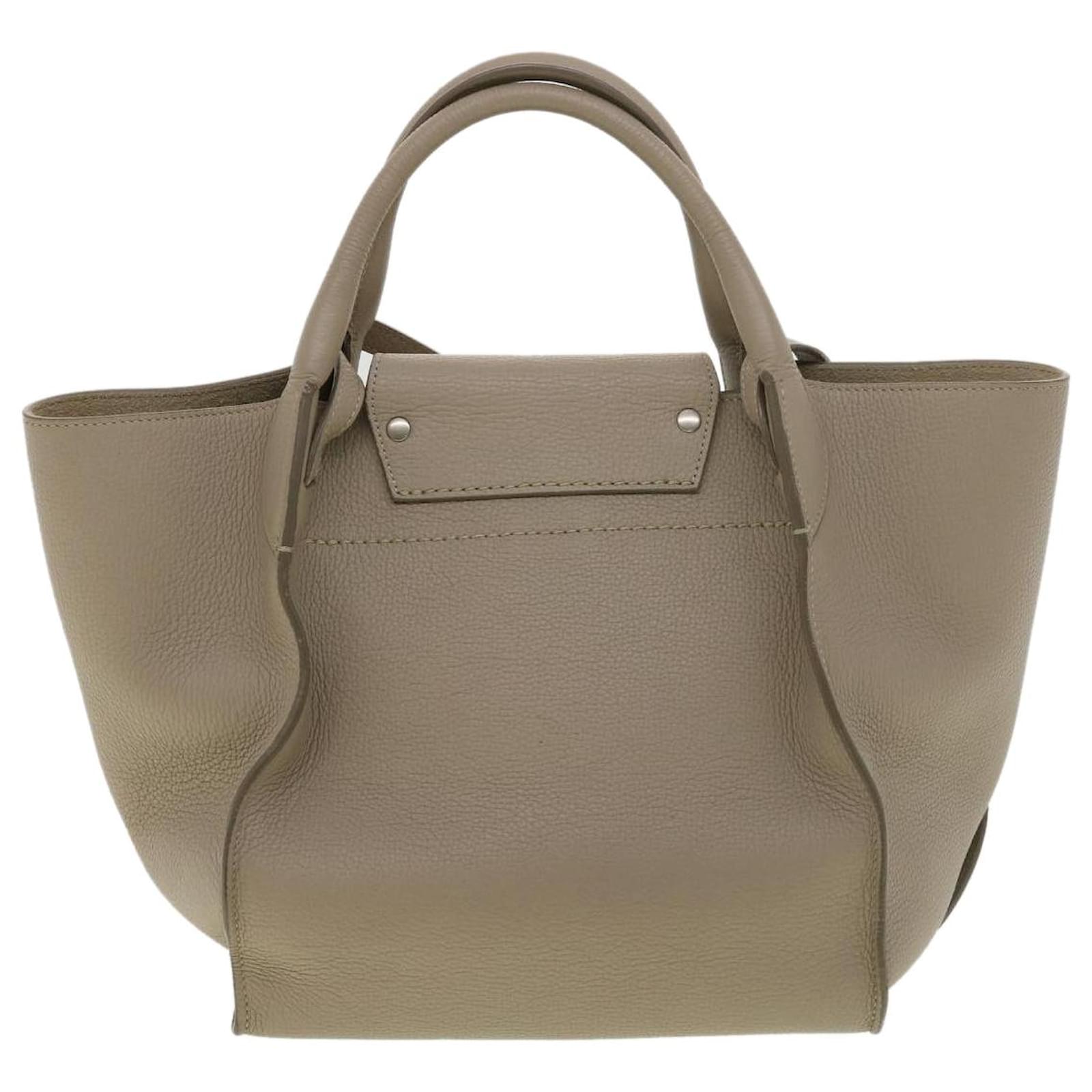 Céline Big Bag Grey Leather ref.884443 - Joli Closet