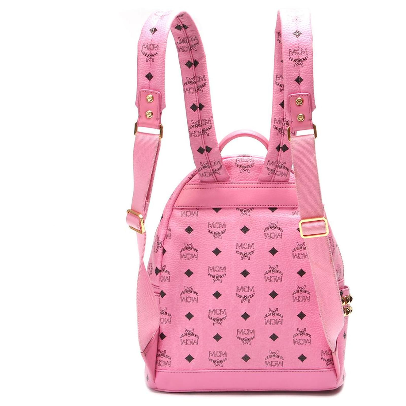 MCM Stark Pink Leather ref.884482 - Joli Closet