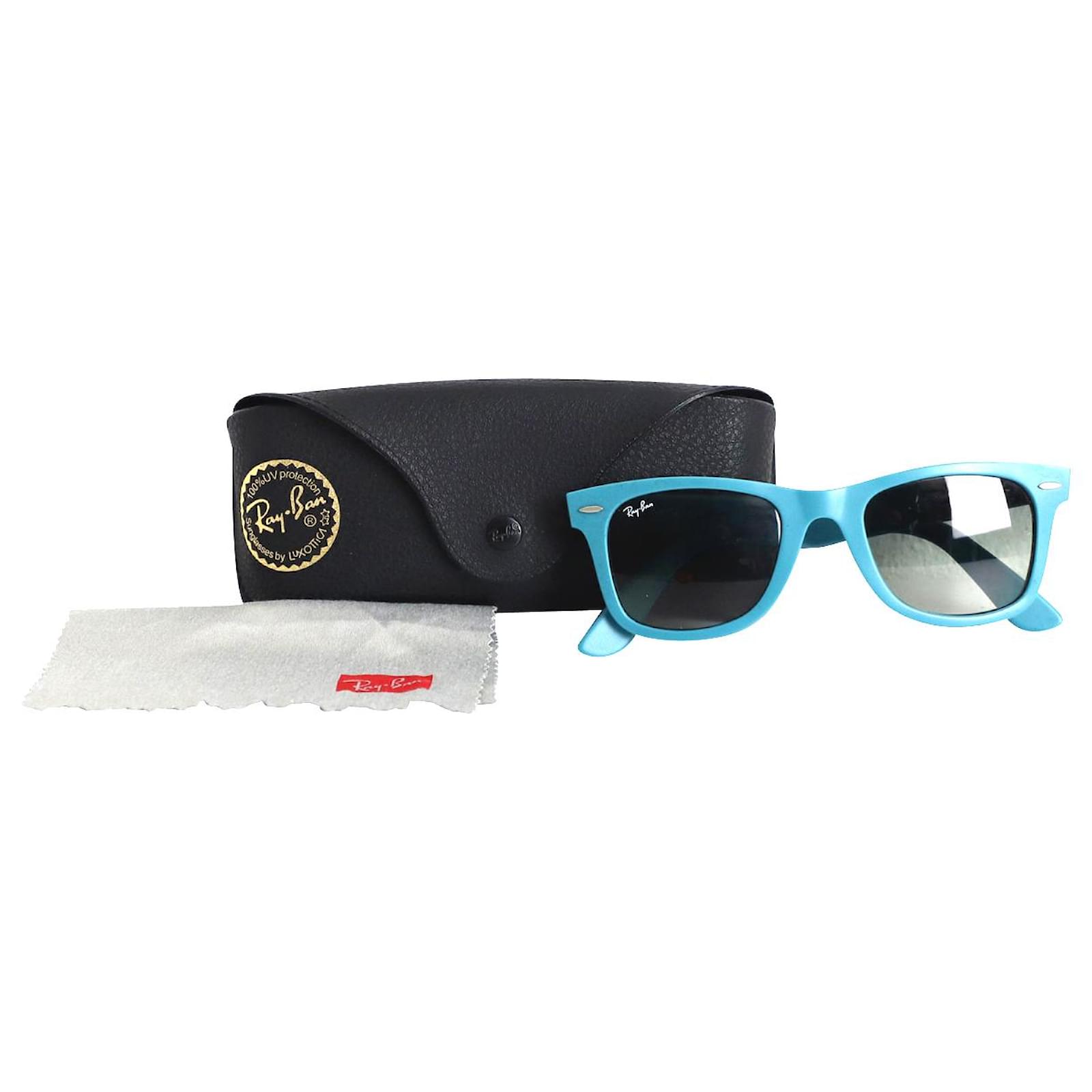 Ray-Ban Ray Ban Original Wayfarer Cosmo in Blue Acetate Cellulose fibre ...
