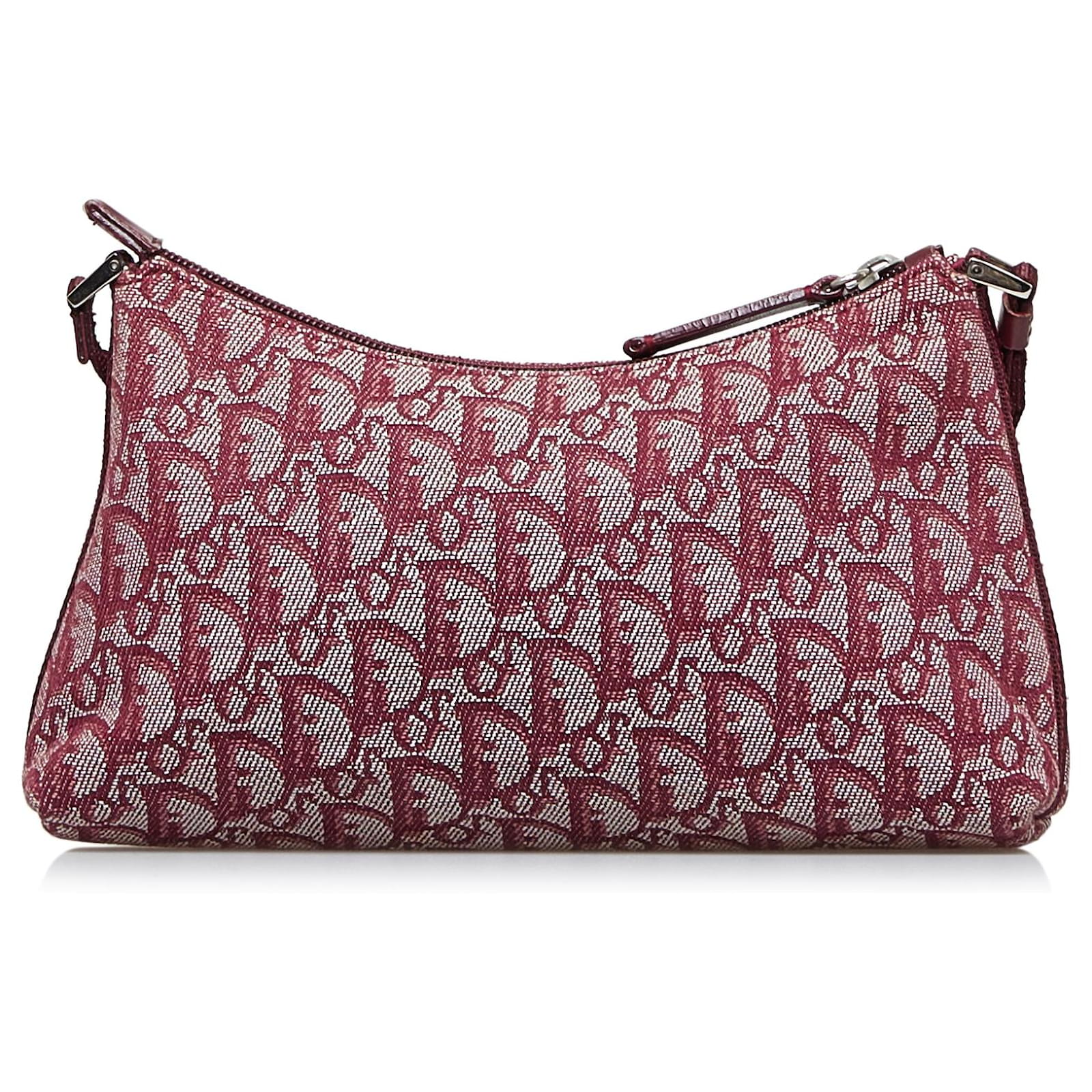 Dior Red Diorissimo Pochette Cloth Cloth ref.895411 - Joli Closet
