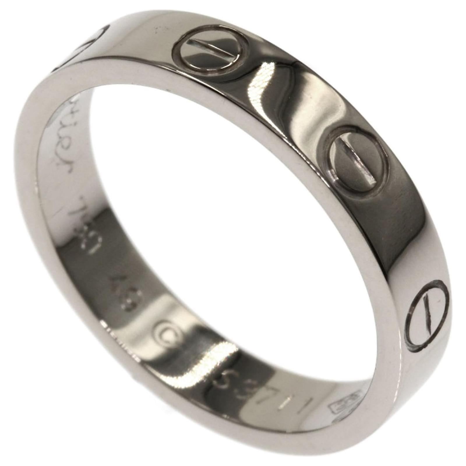 Cartier Love Or blanc Argenté ref.896224 - Joli Closet