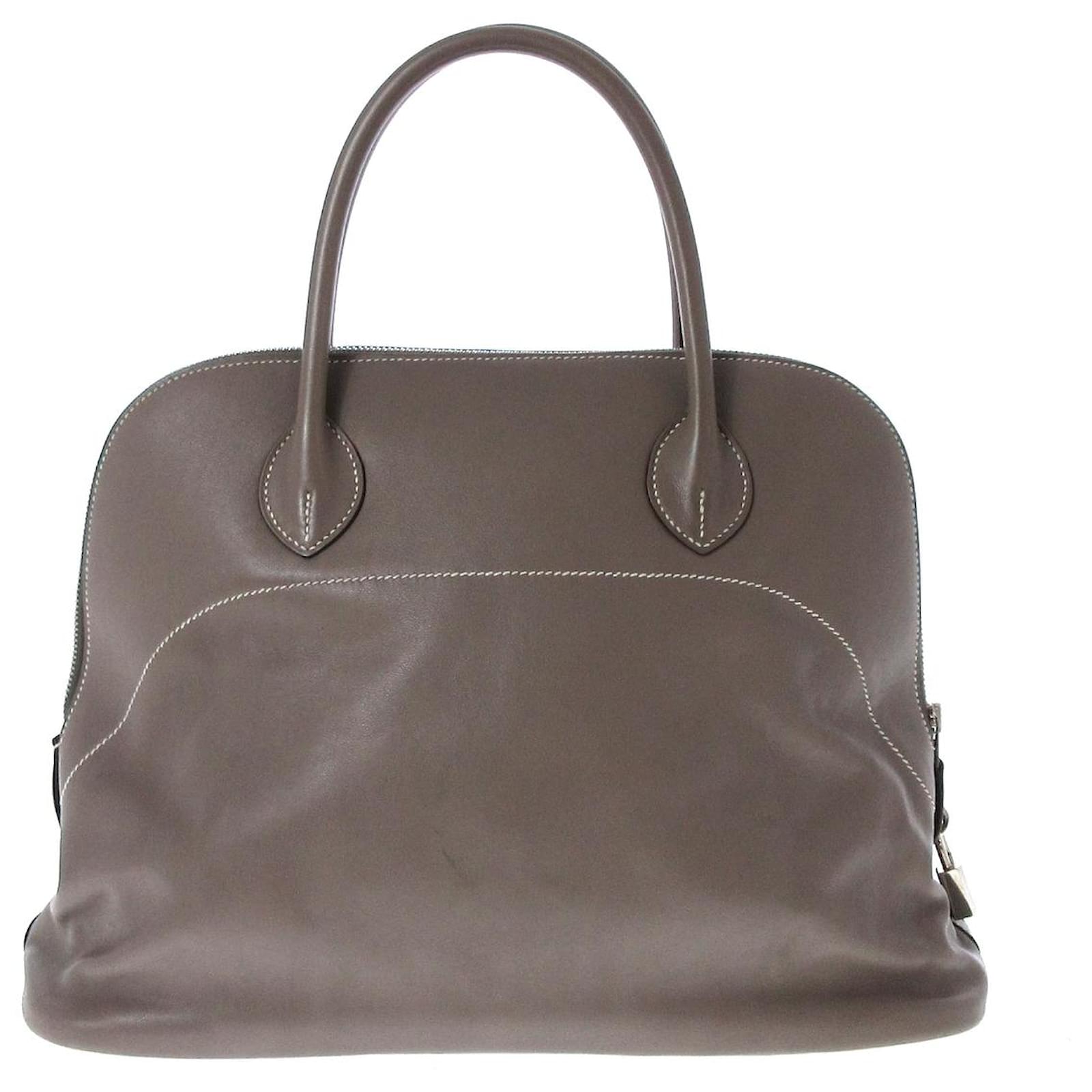 Hermès Hermes Bolide Grey Leather ref.897454 - Joli Closet