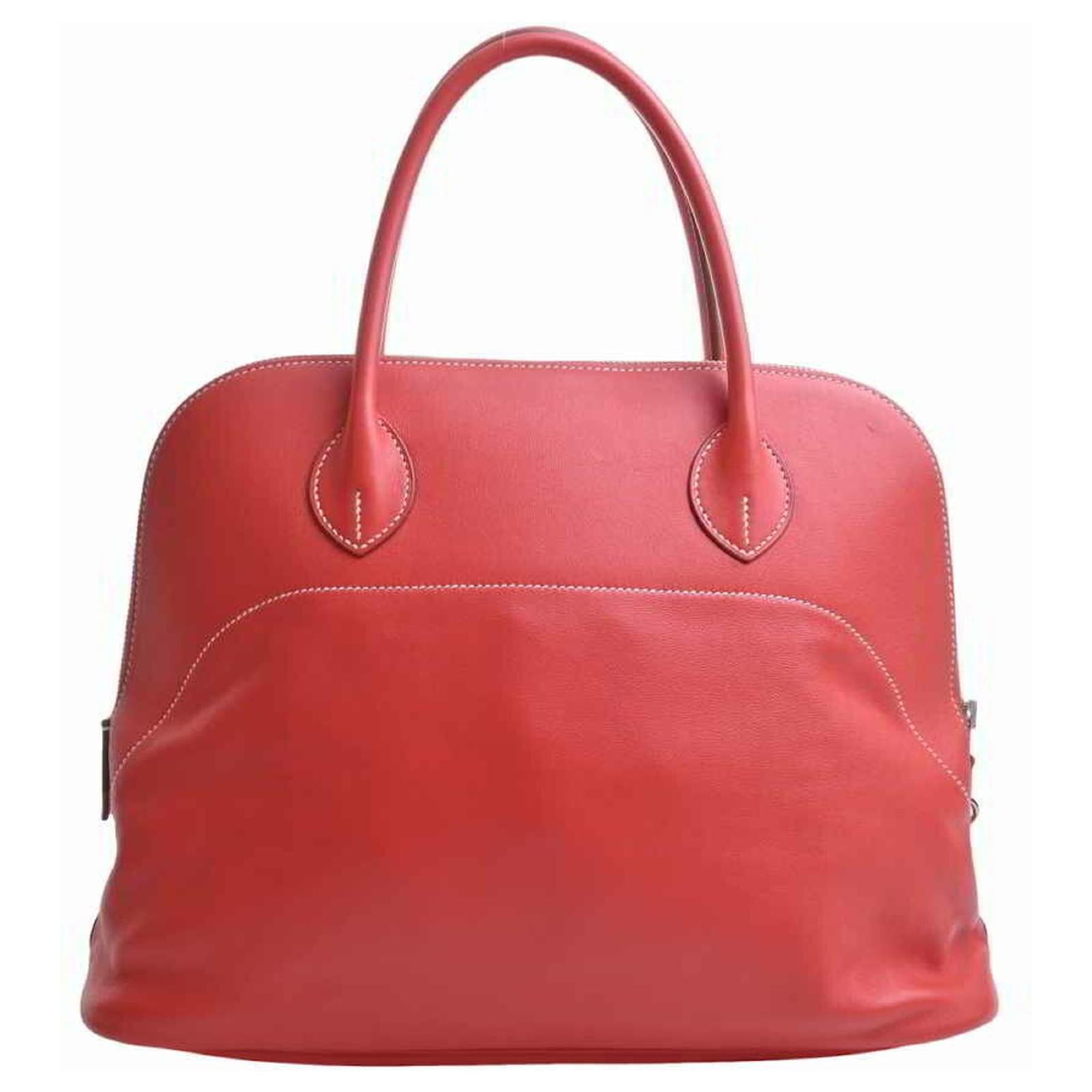 Hermès Hermes Bolide Red Leather ref.900685 - Joli Closet